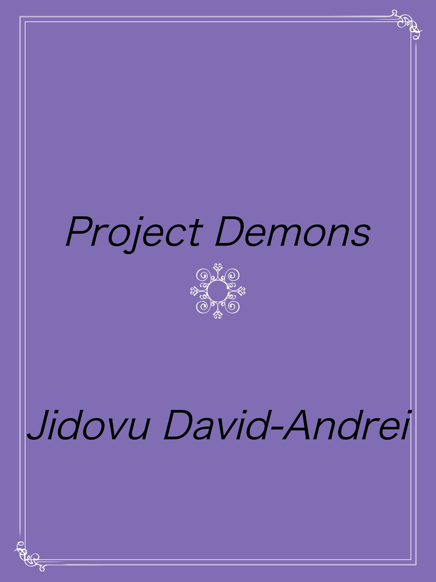Project Demons | MANGA Plus Creators by SHUEISHA