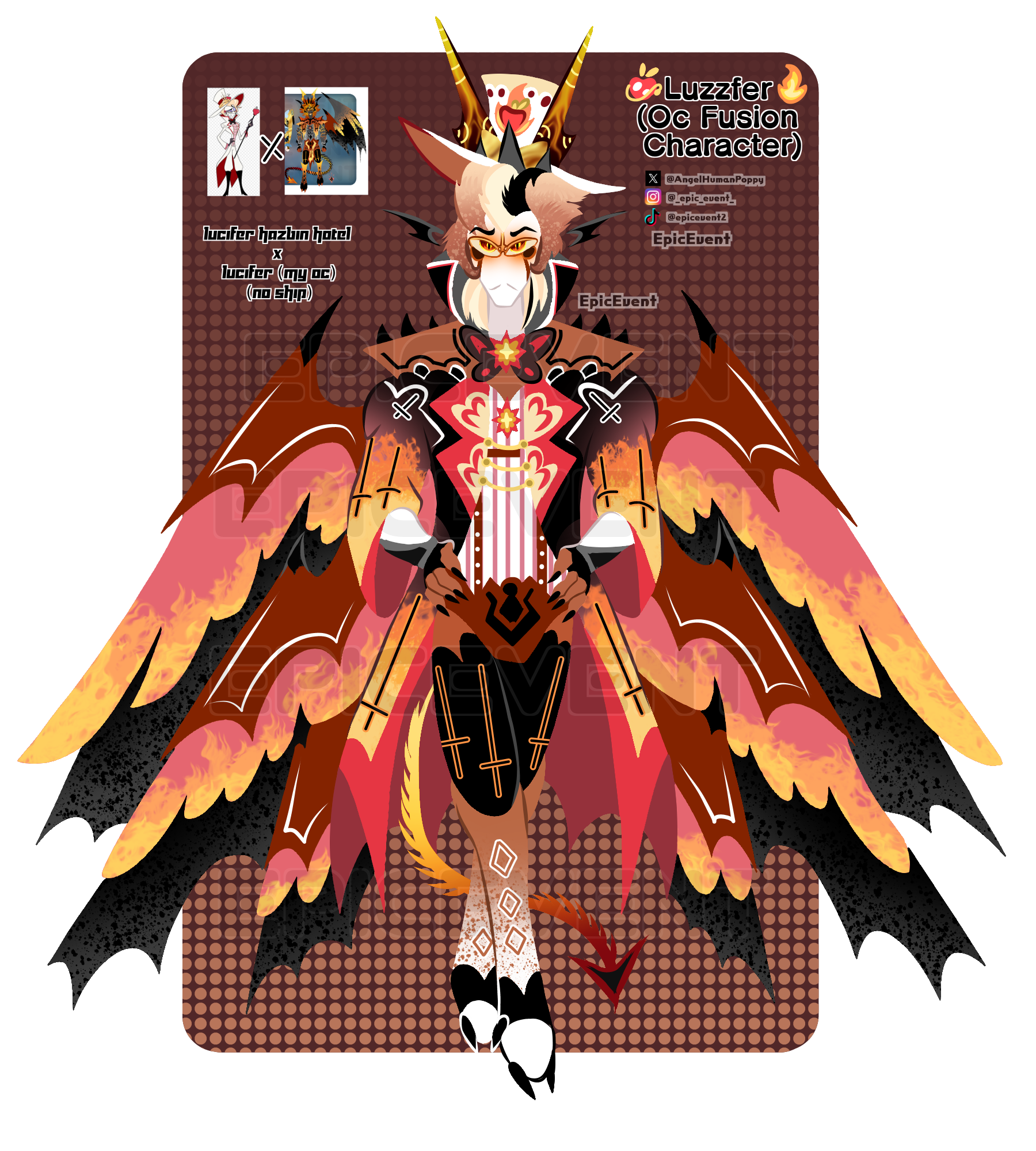 Luzzfer (Oc fusion) EpicEvent - Illustrations ART street