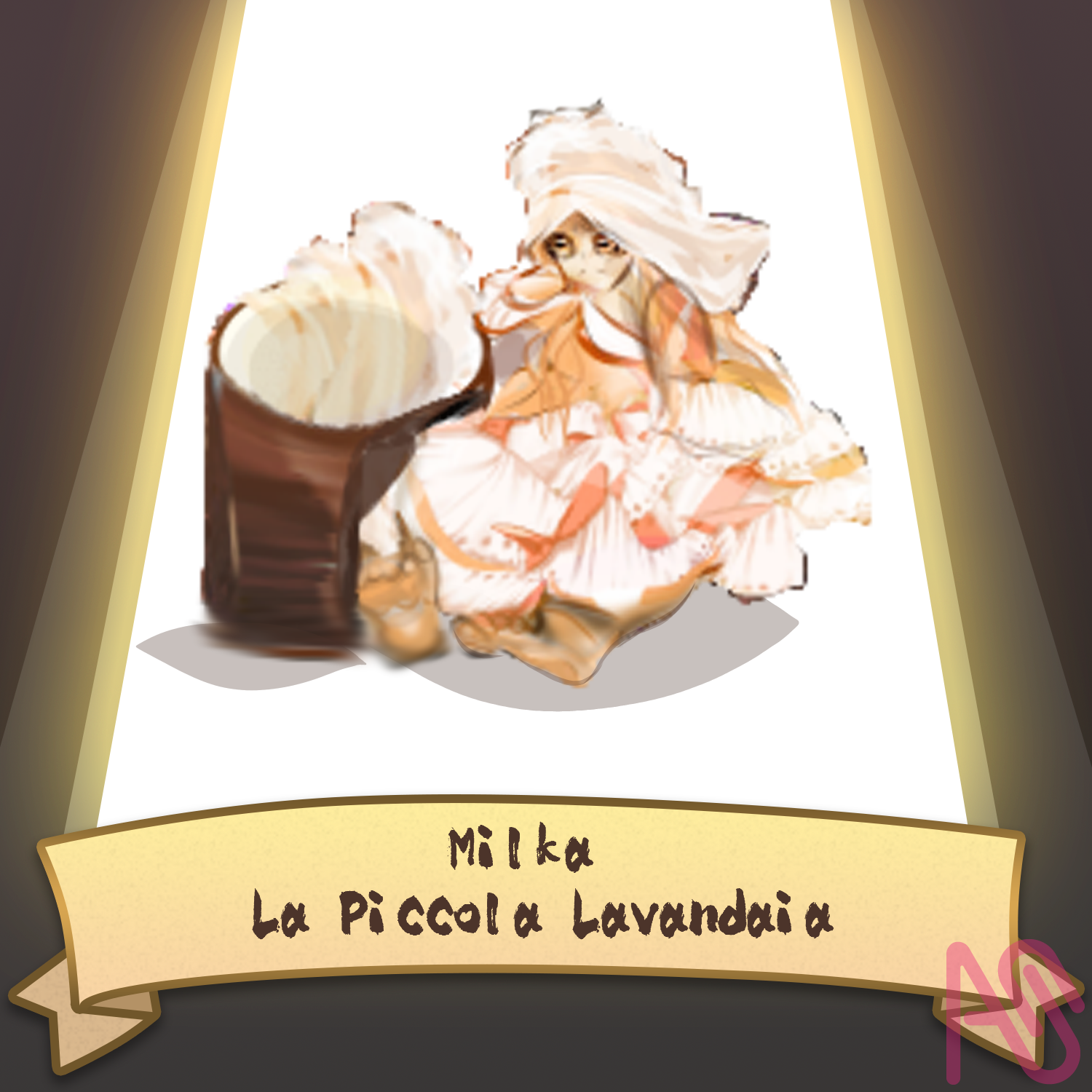Milka the Little Washerwoman Grandicelli Susanna - Illustrations ART street
