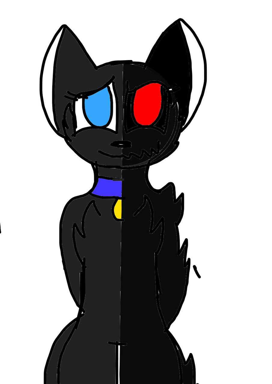 good vs bad wolf the qunne - Illustrations ART street