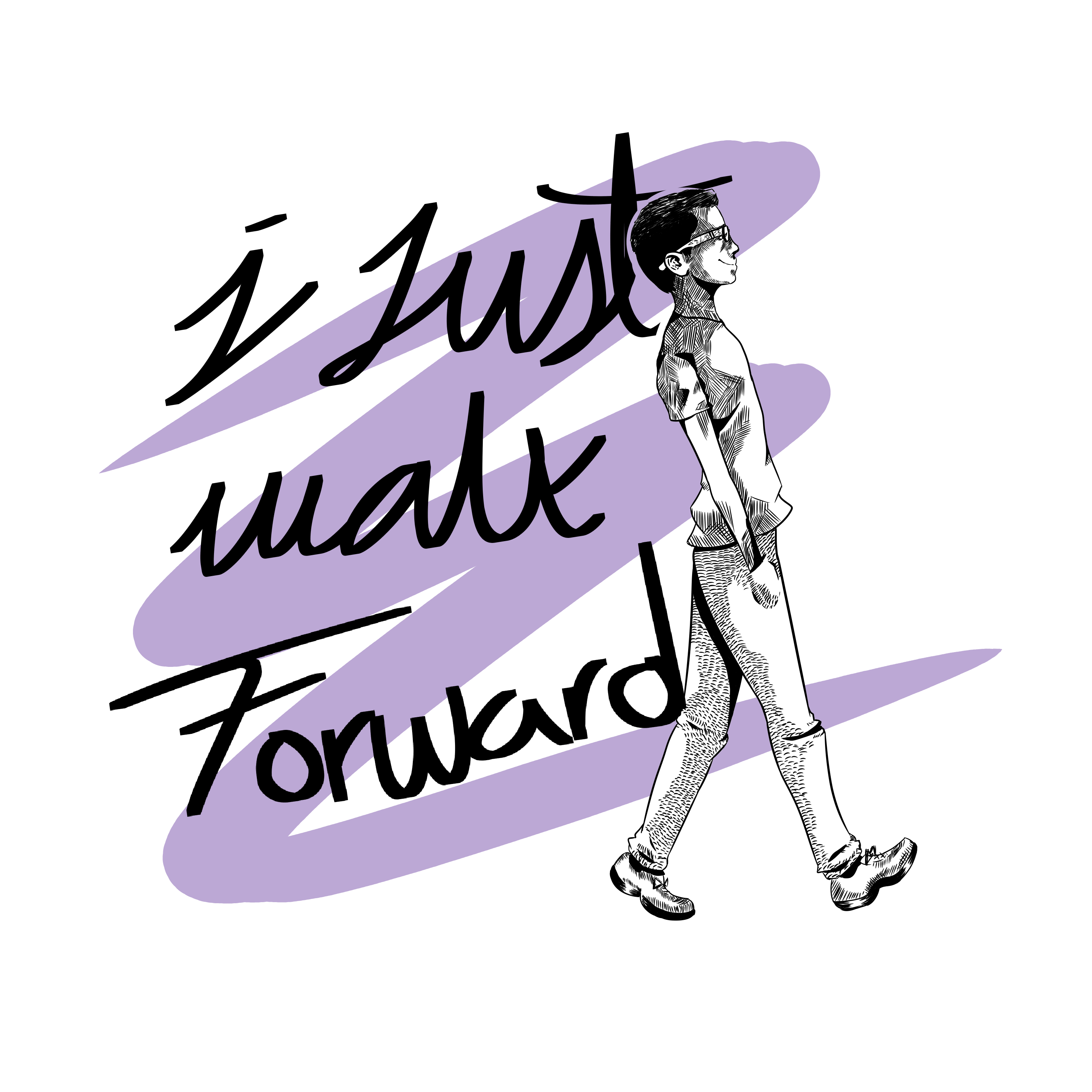 "I just walk forward" jartega - 插图 ART street