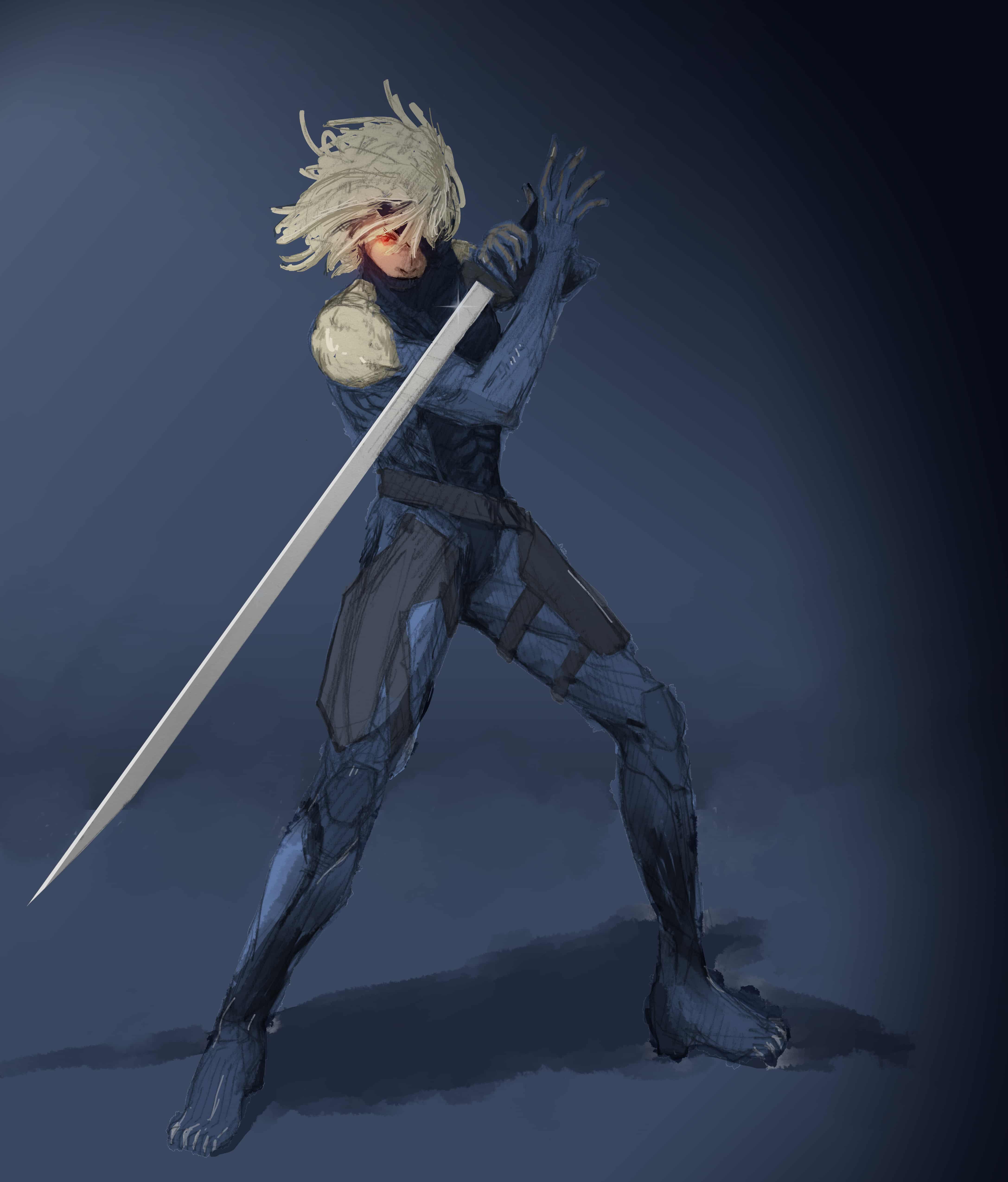Raiden Concept Art Color solidyamagata - Illustrations ART street