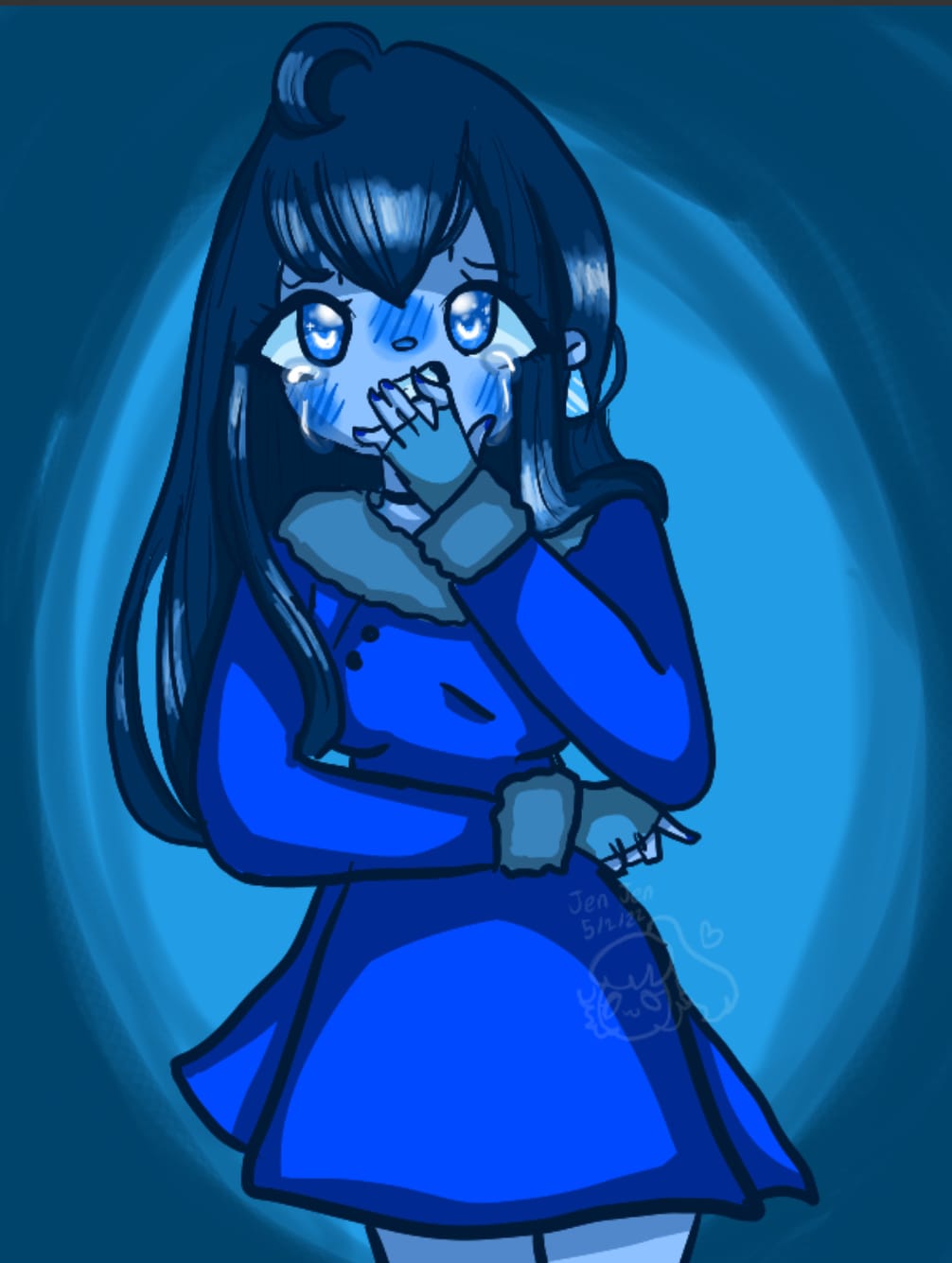 She’s Blue Jen Jen - 插图 ART street