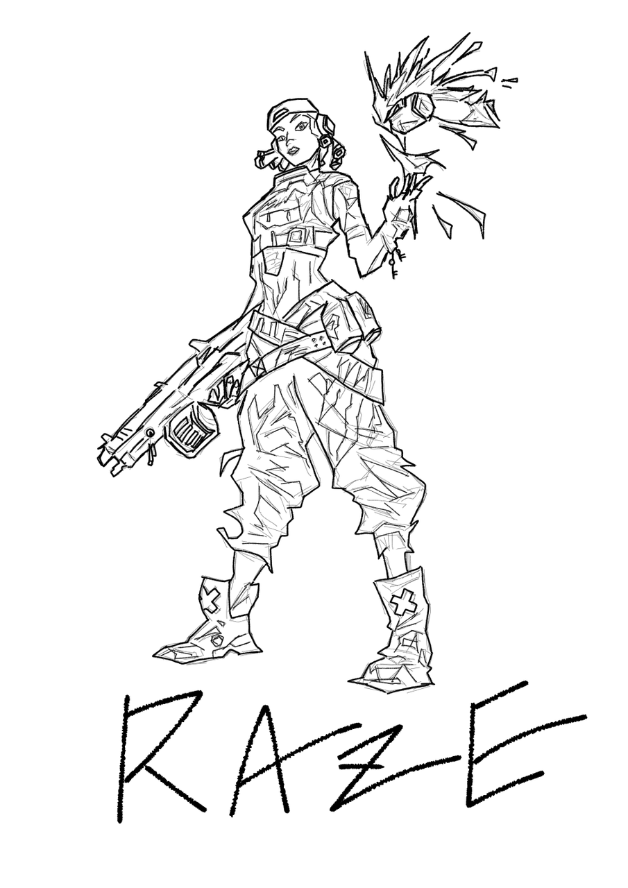 Day2 RAZE os4mu - Illustrations ART street