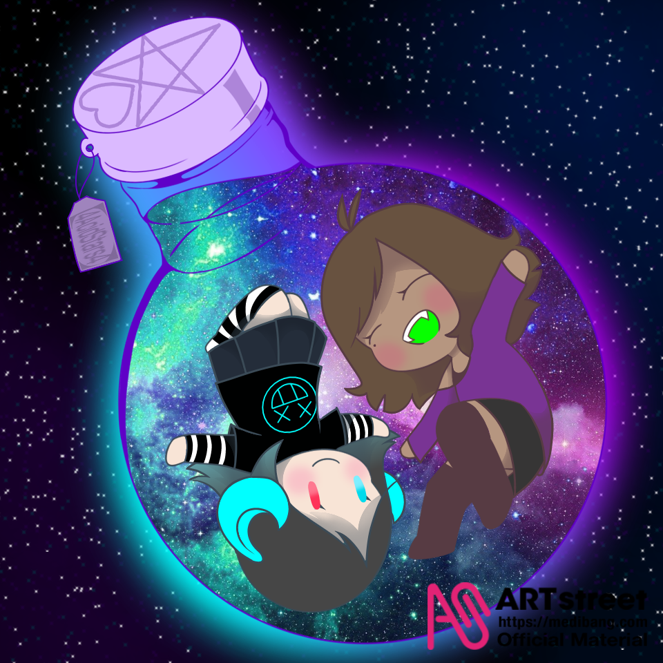 Galactic best friends 4AcidStars4 - Illustrations ART street