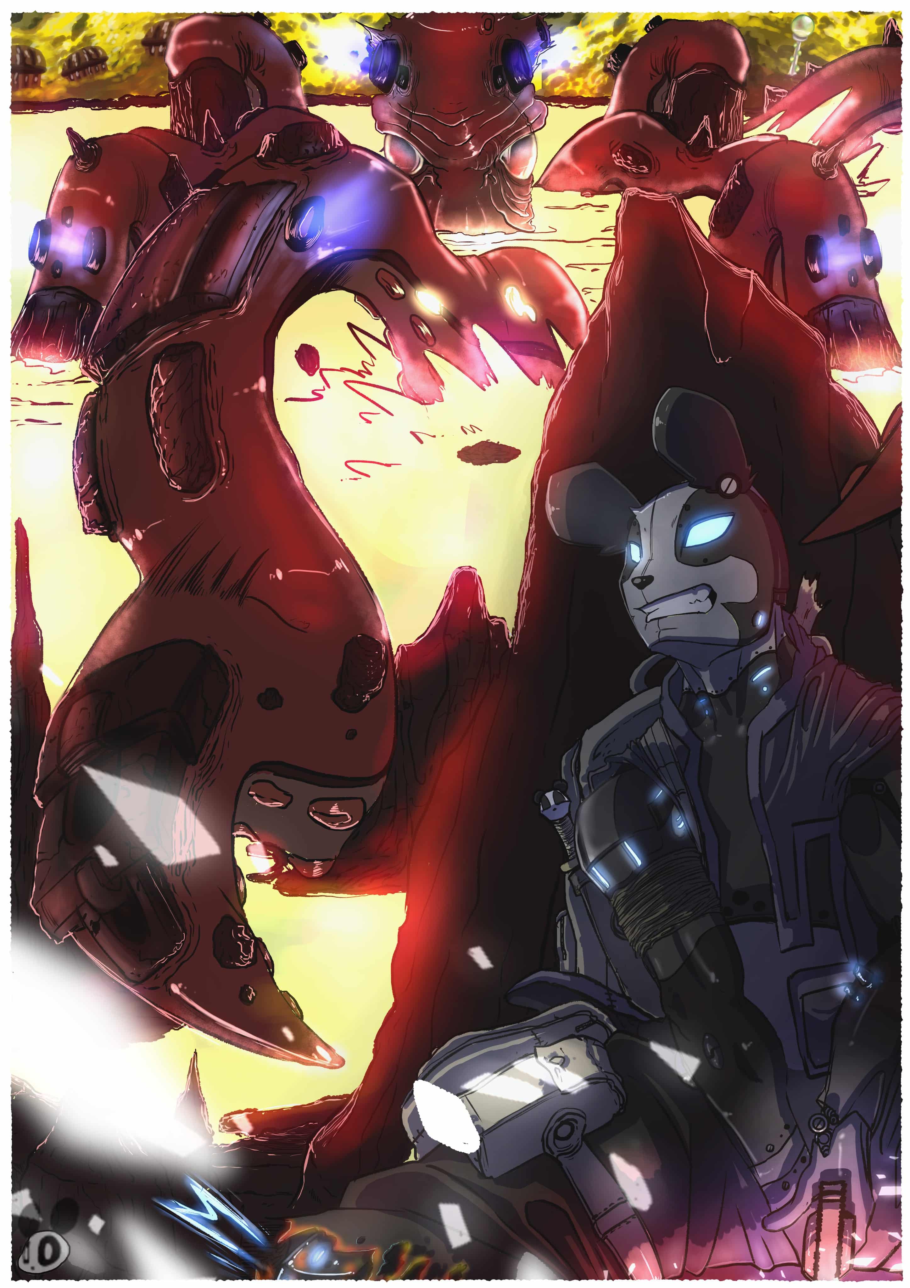 Metal Panda-The Treasure Hunter GreenCoatPanda - 插图 ART street