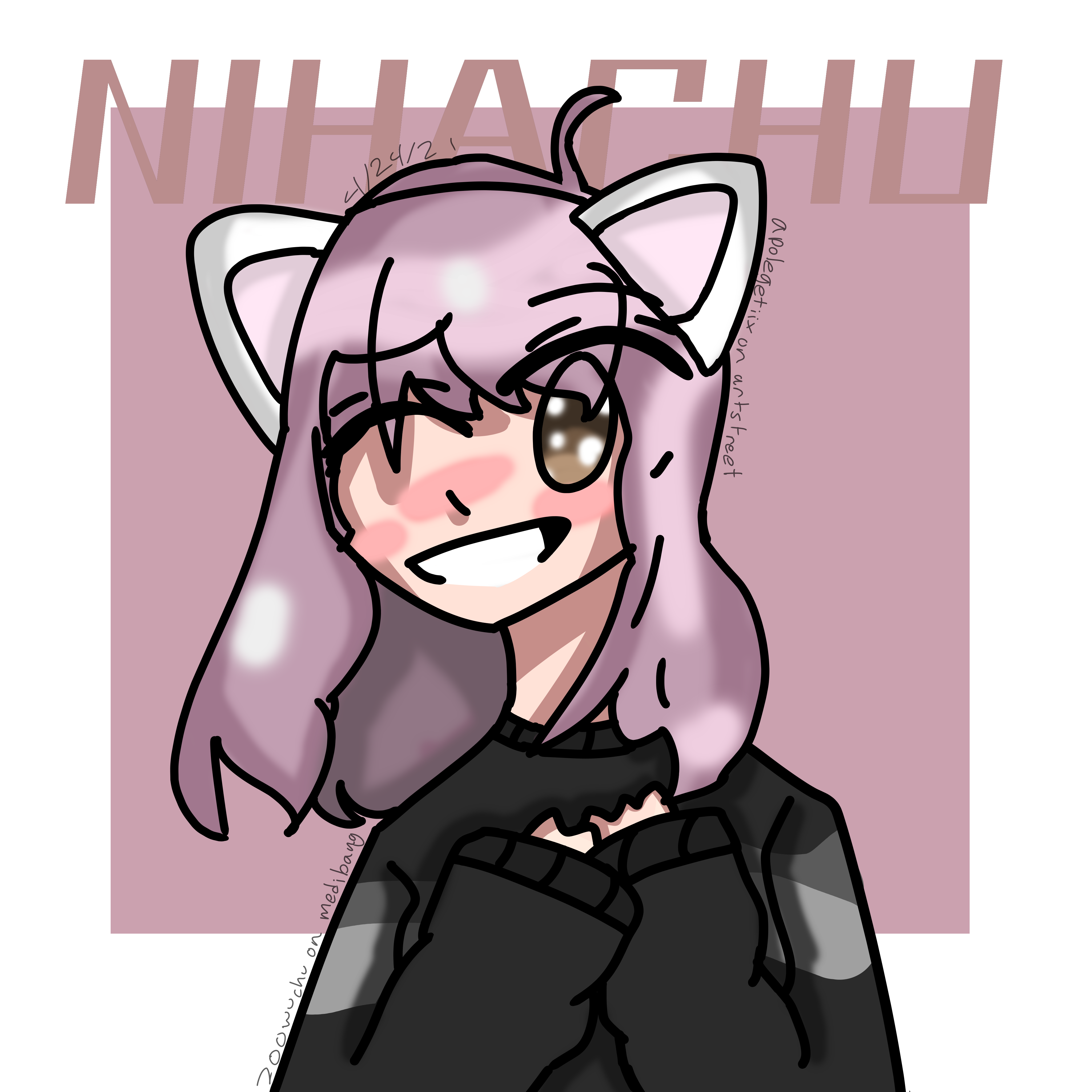 niki nihachu!! monfraser_ - 插图 ART street