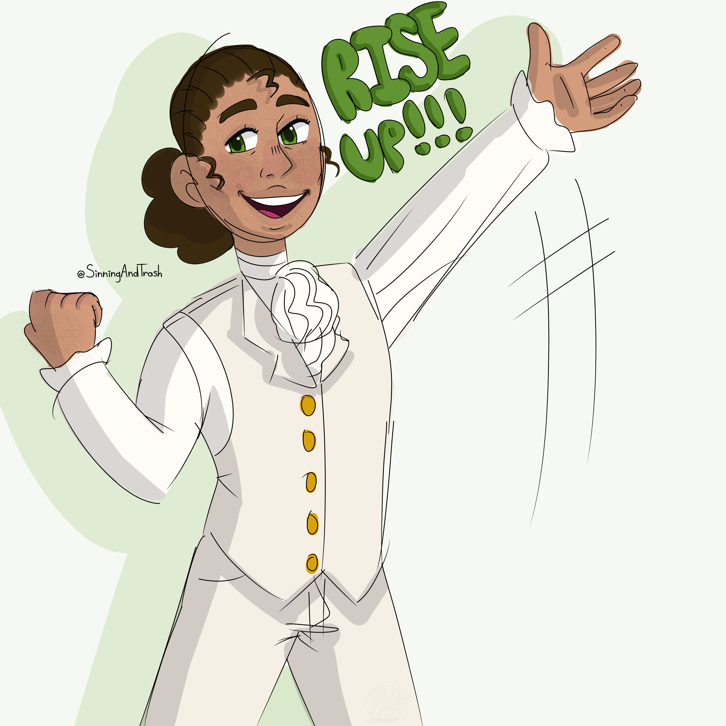 John Laurens AKA Baby Boiii Anasui SIMP - 插图 ART street