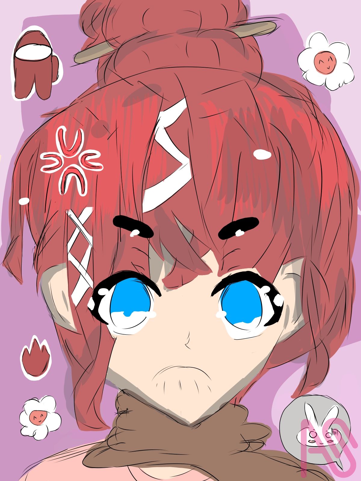 angry girl yumi - 插图 ART street