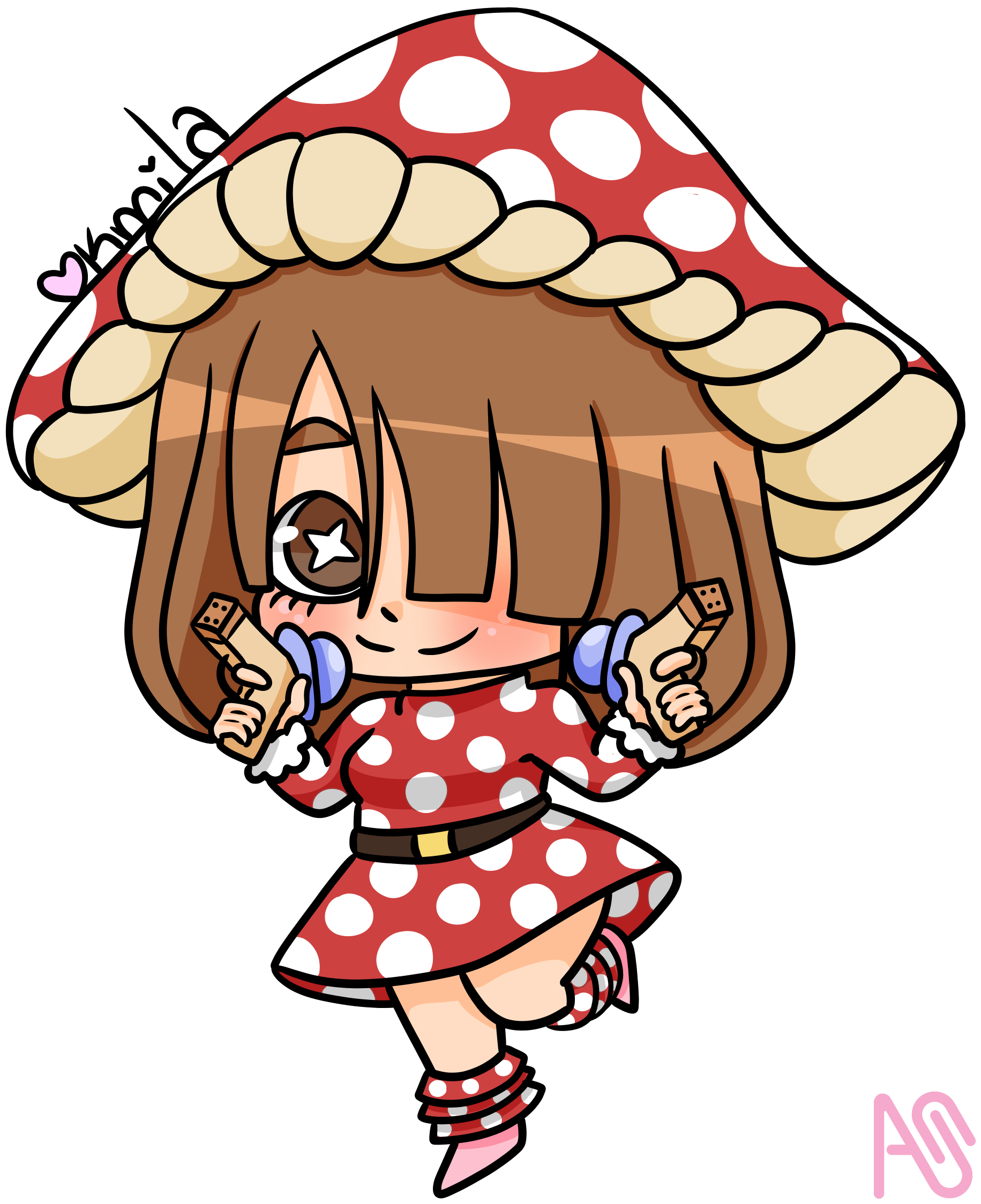 kinoko komori KmilaCreacion - Illustrations ART street