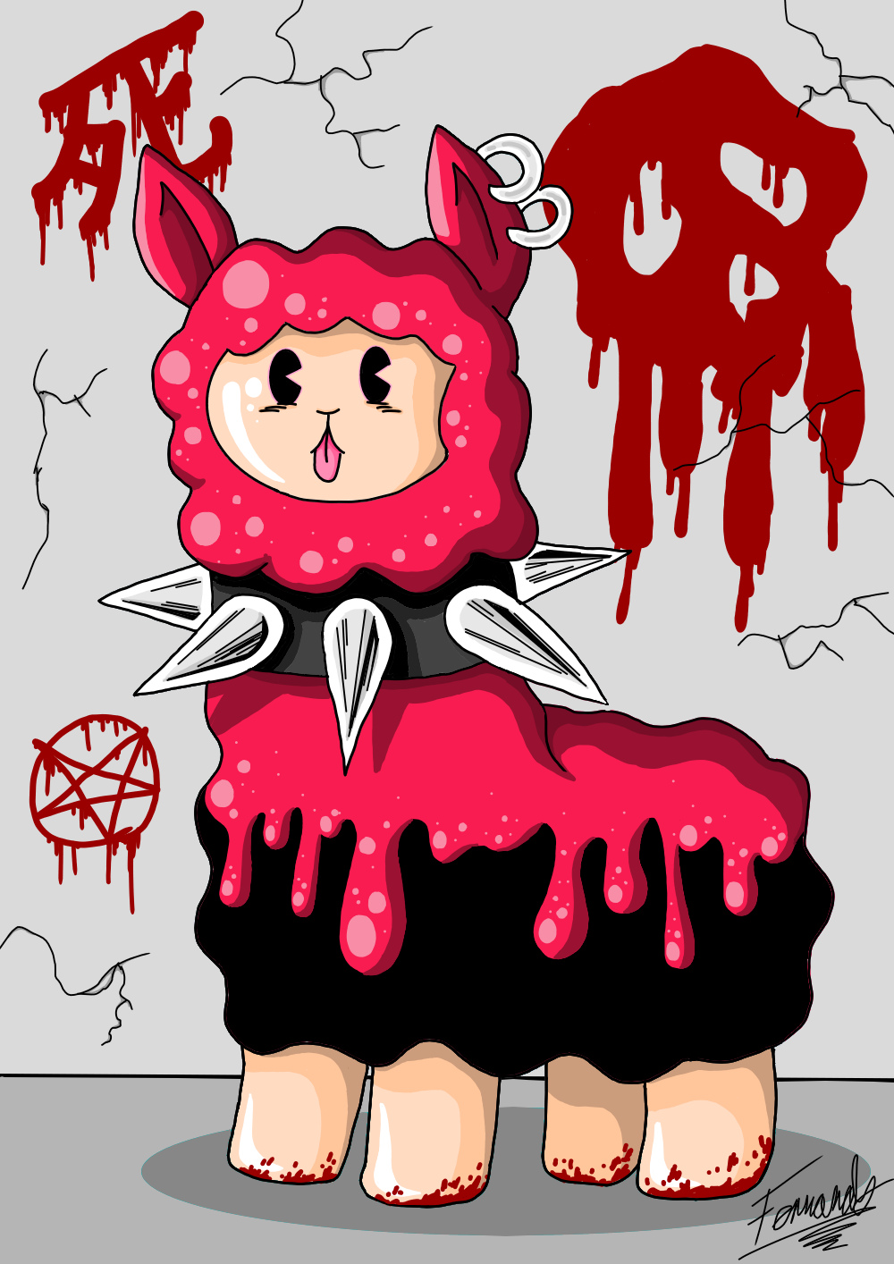 Untitled Dark F. - Illustrations ART street