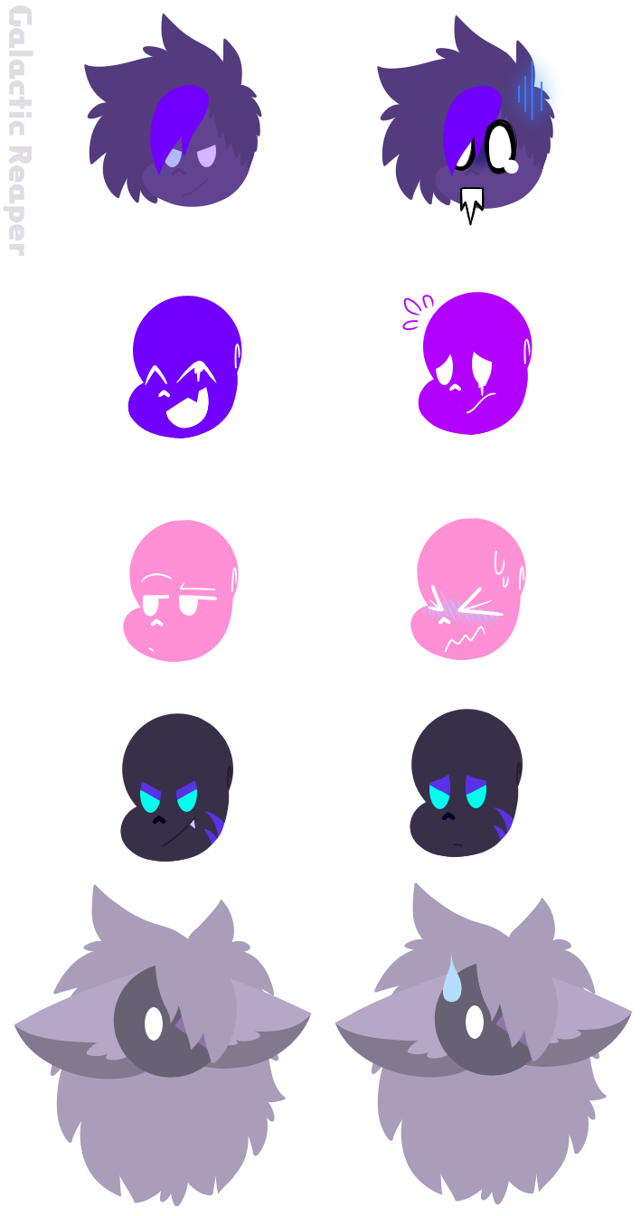 OCs in FNF icons Galactic Reaper - Illustrations ART street