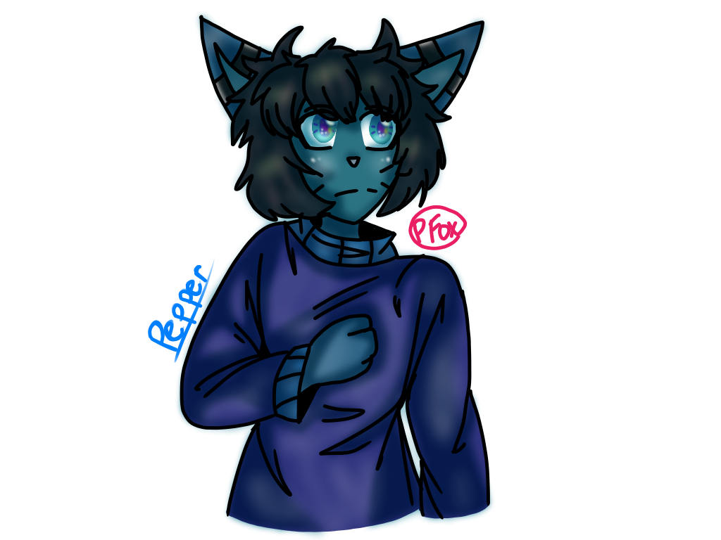 Pepper (OC) Pink Fox Productions - Illustrations ART street