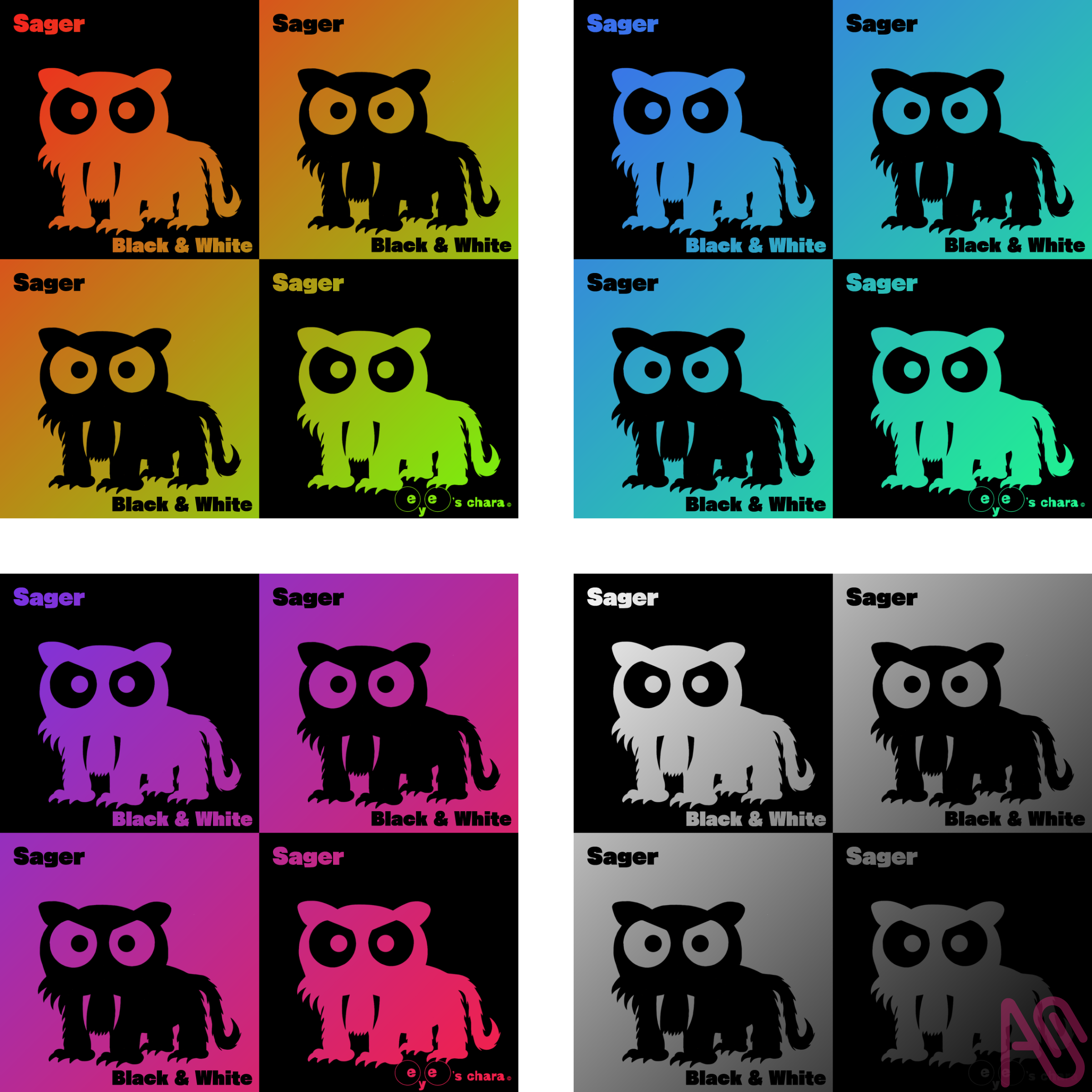 eye's mode color No.110【Sager】 feat.Dino ケンチン - Illustrations ART street