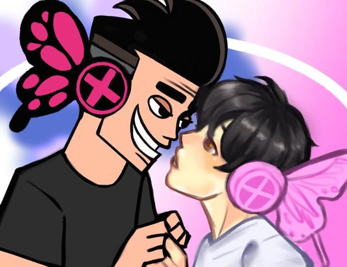 yandev x steve harkey YANDERECUMCHALICE - Illustrations ART street