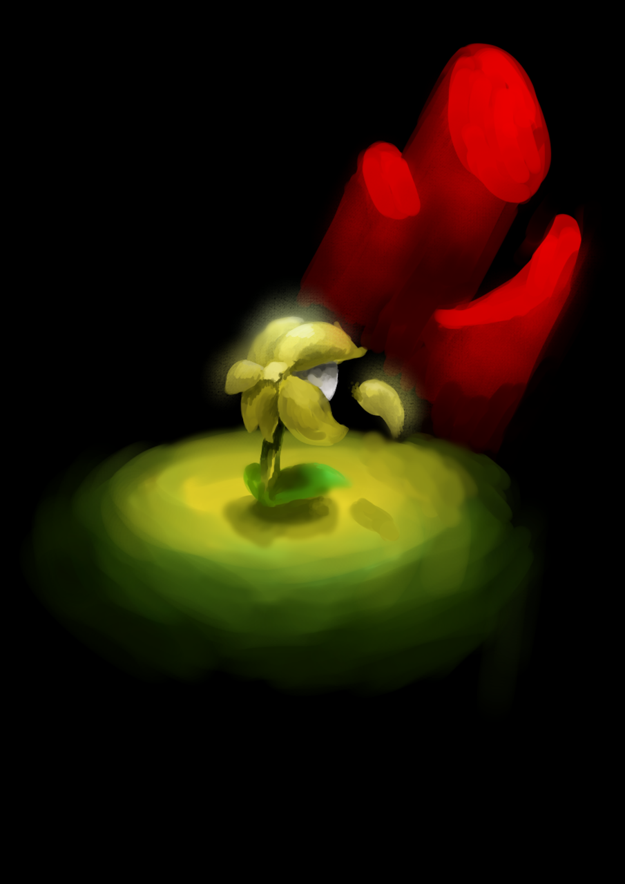 undertale flowery(完整) 十字鍵 - 插图 ART street