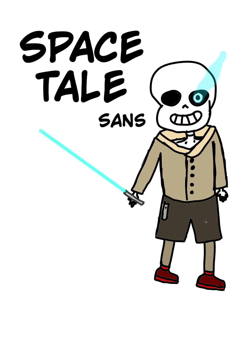 언더테일 AU SPACETALE Mr.J - 插图 ART street