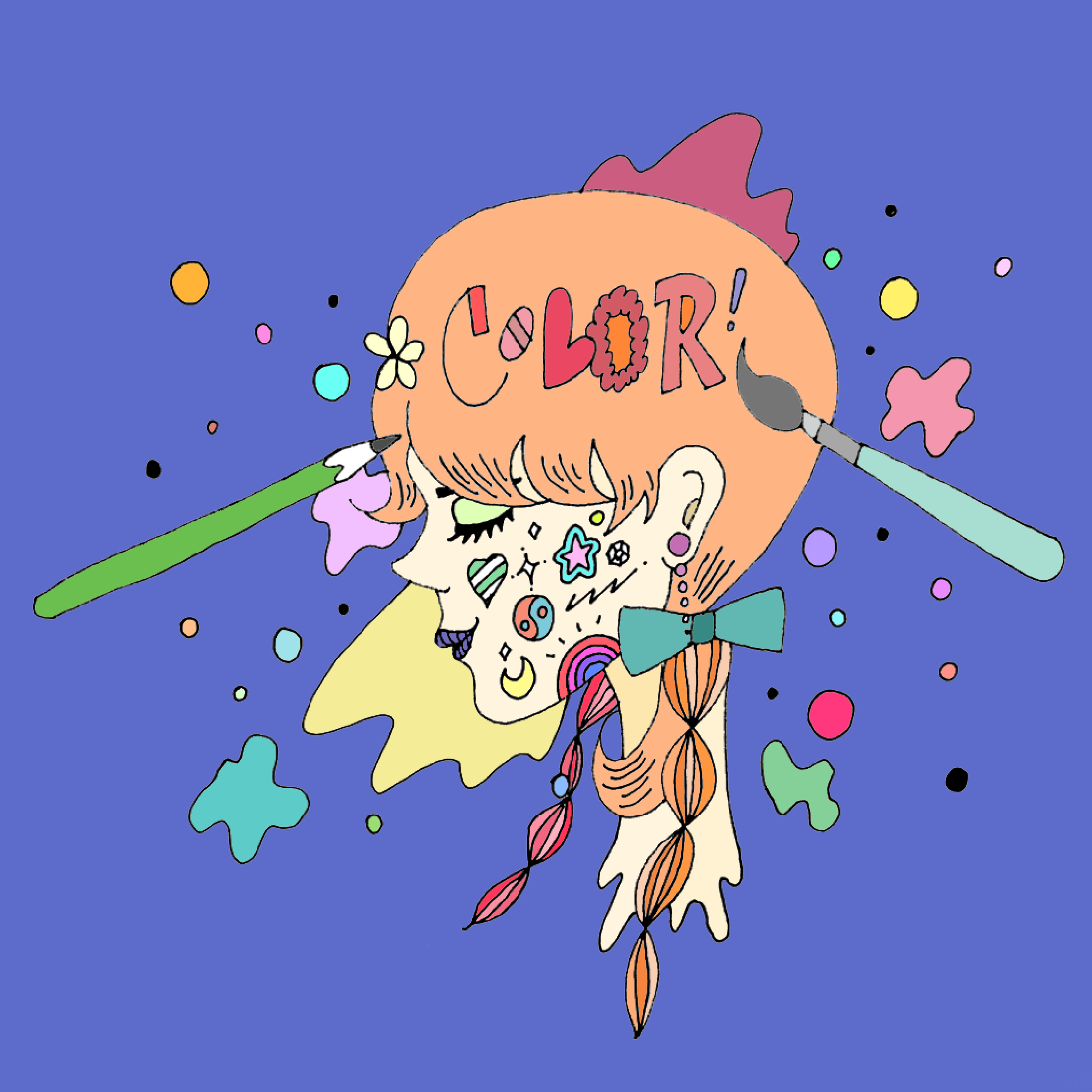 Color yourself! oshim - Illustrations ART street