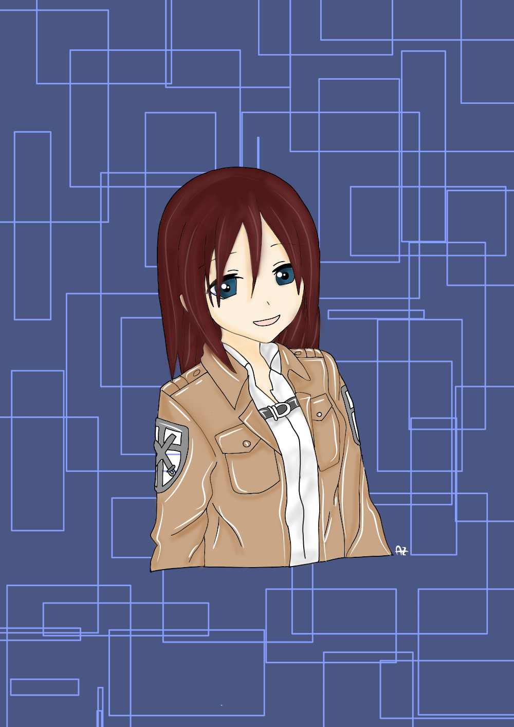 Anna - Attack on Titan [own character] Yuki_Pandraws - 插图 ART street