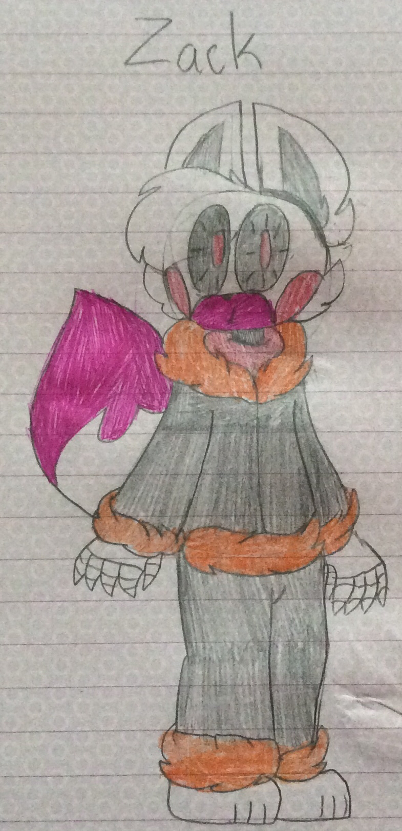 Zack - Son Of Nightmare Mangle x Fell!Sans AStarInLove - Illustrations ...