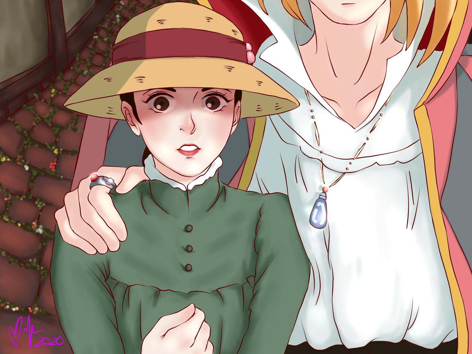 Howl's Moving Castle- A Ghibli redraw vibrantpulseArts - Illustrations ...