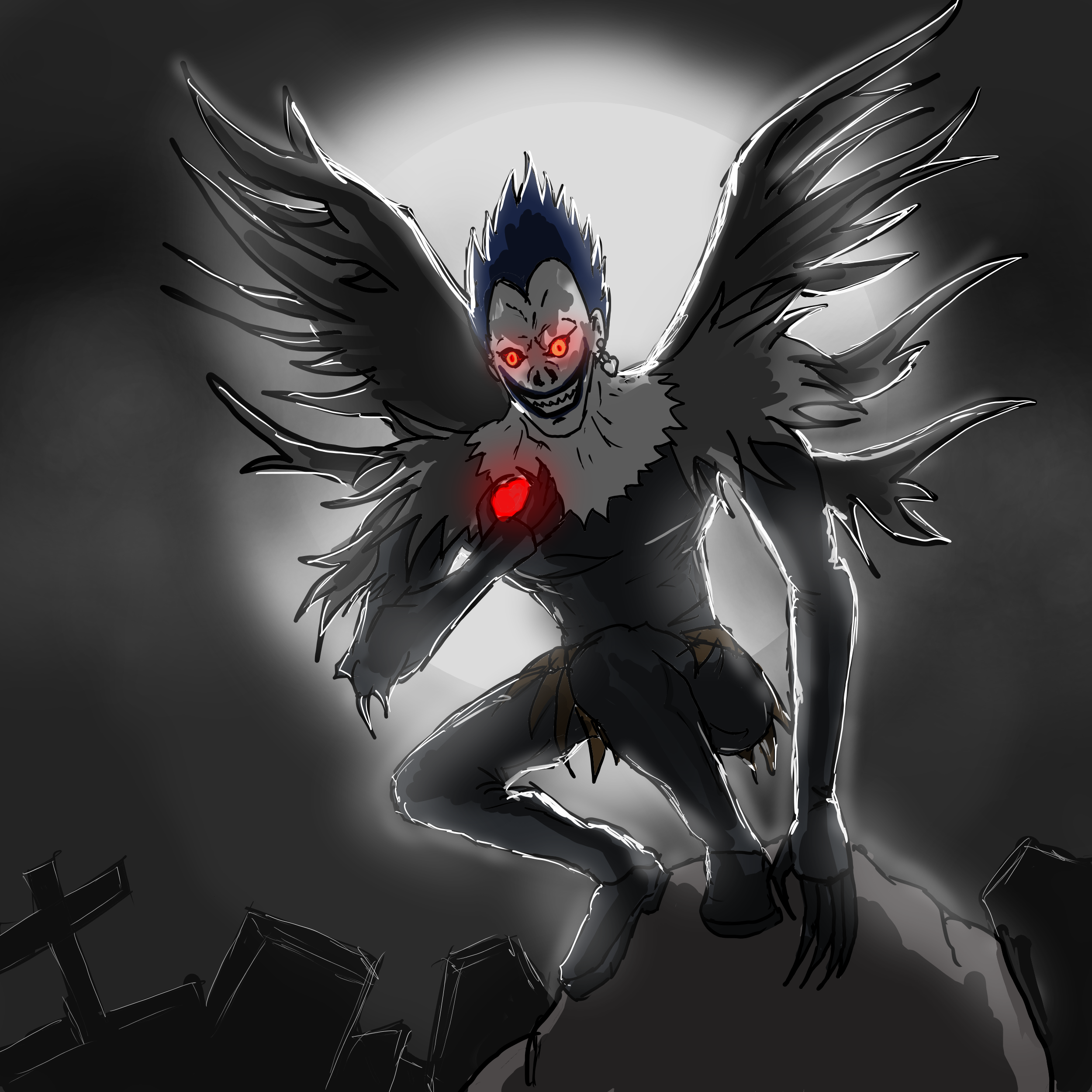 Death Note Ryuk Gif