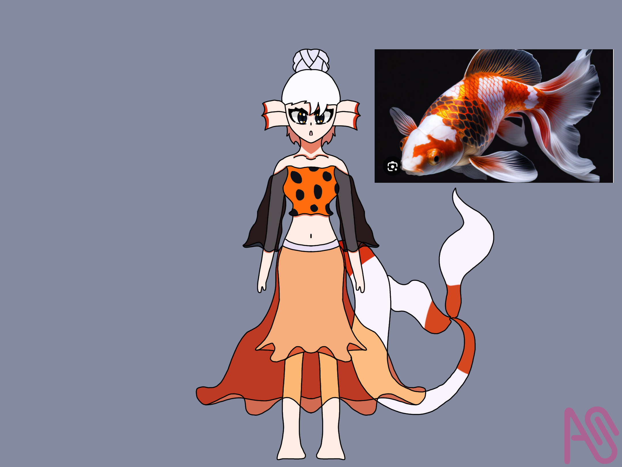 My Oc: Kali Goldenhuskey321 - Illustrations ART street