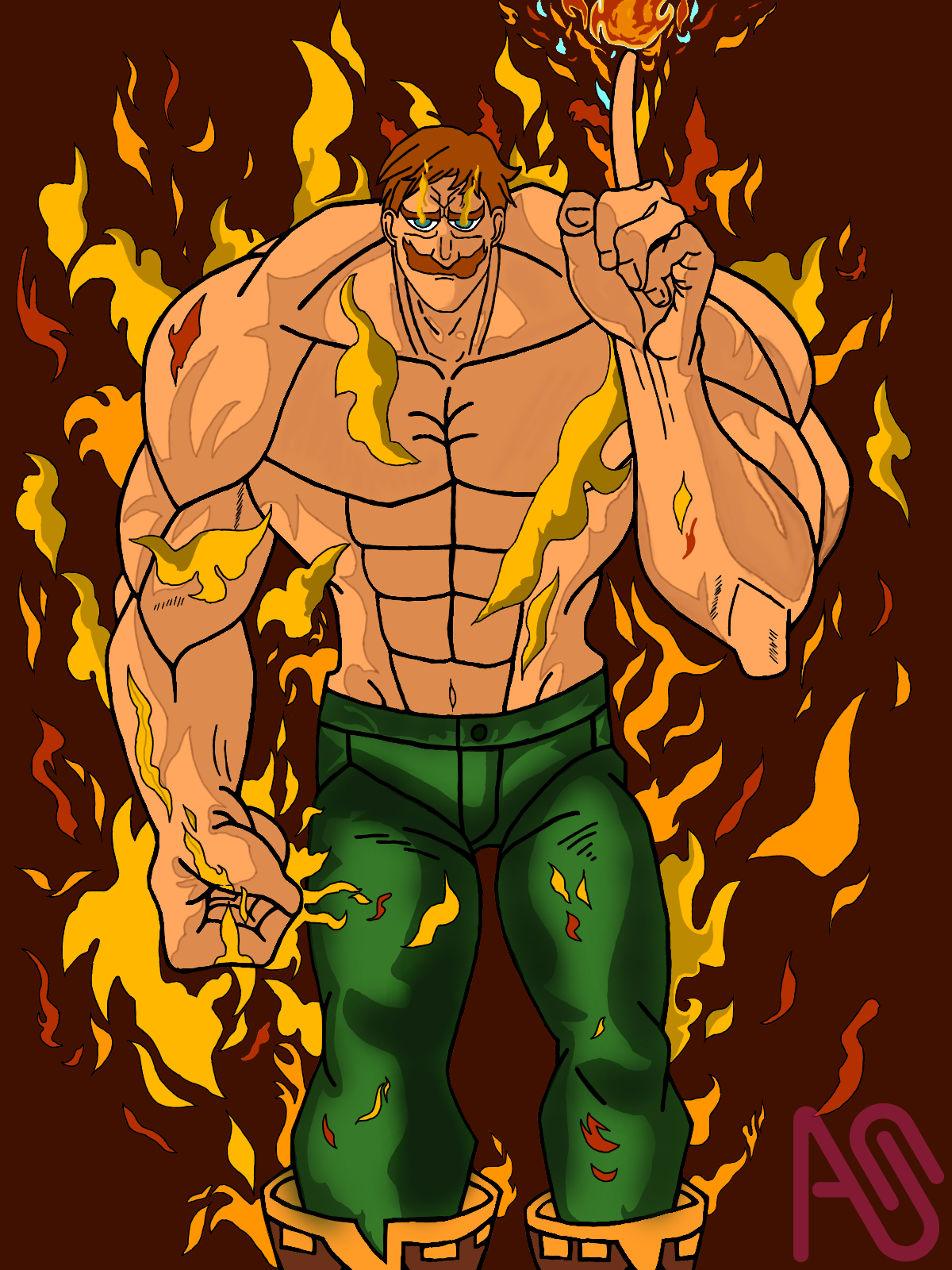 Escanor DCTW - Illustrations ART street