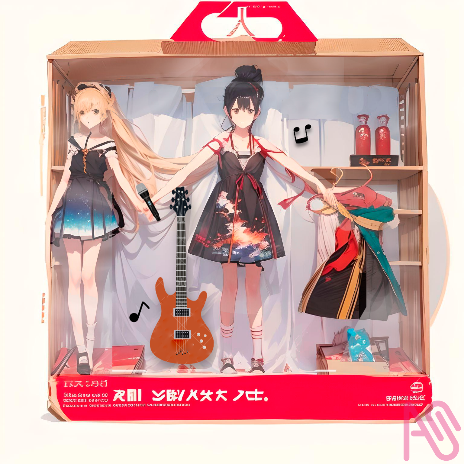 Music doll AnzhelikaBordina - Illustrations ART street