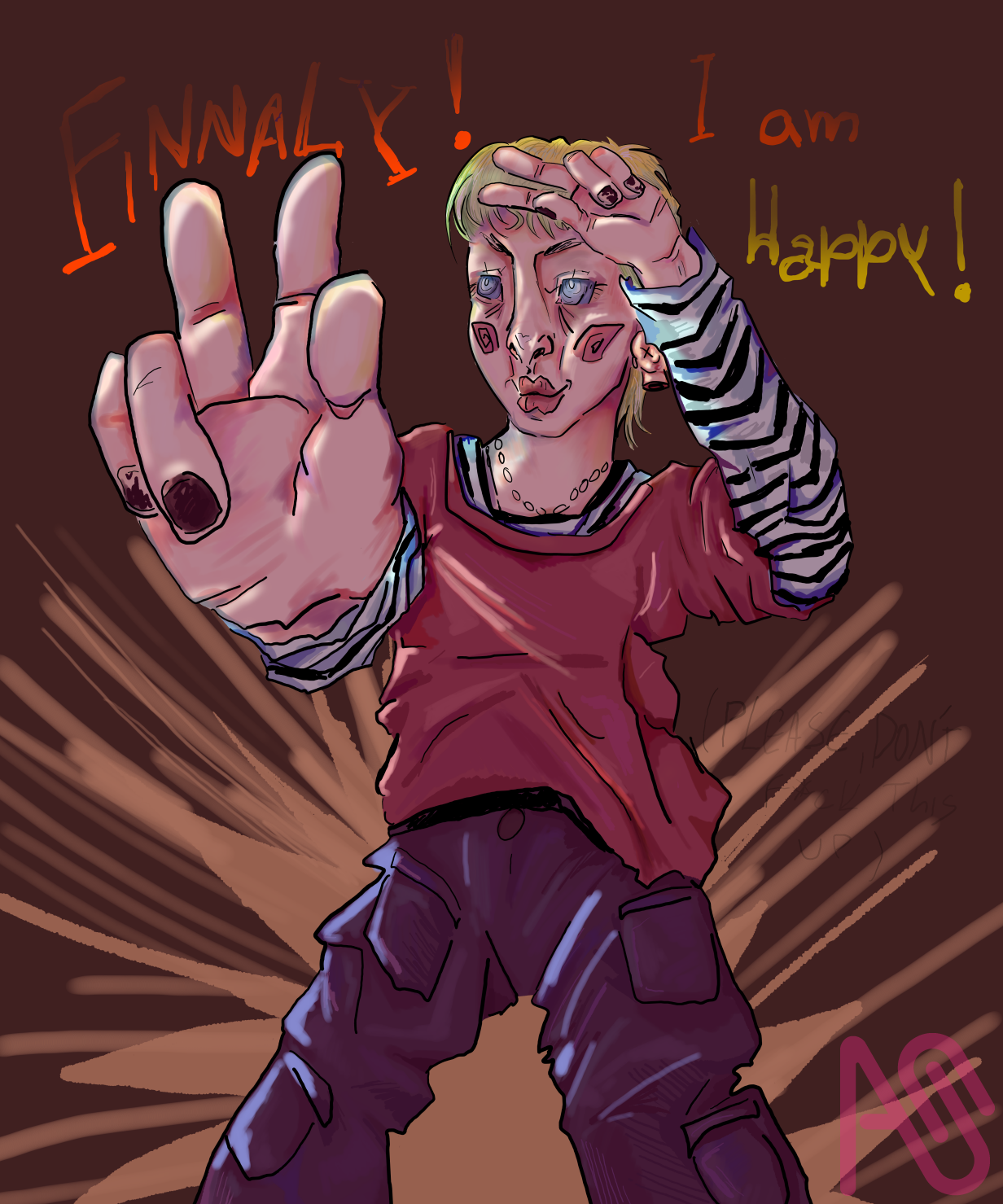 Peace after overthink dabel.a - Illustrations ART street