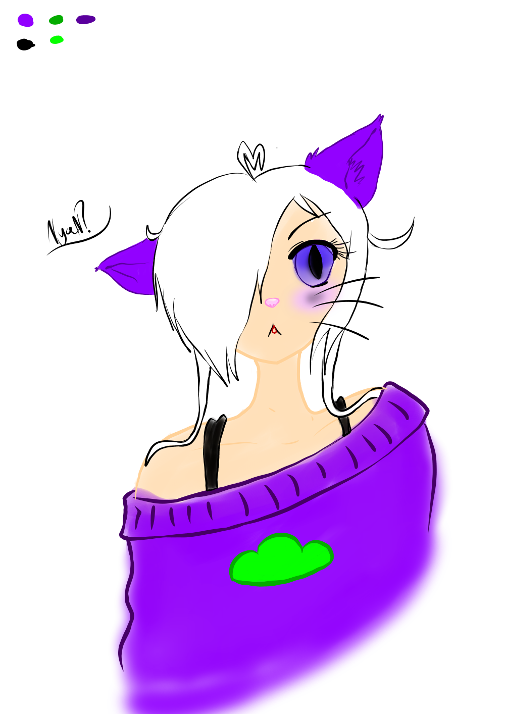ichi ((genderbent neko)) jeantherainbow - Illustrations ART street