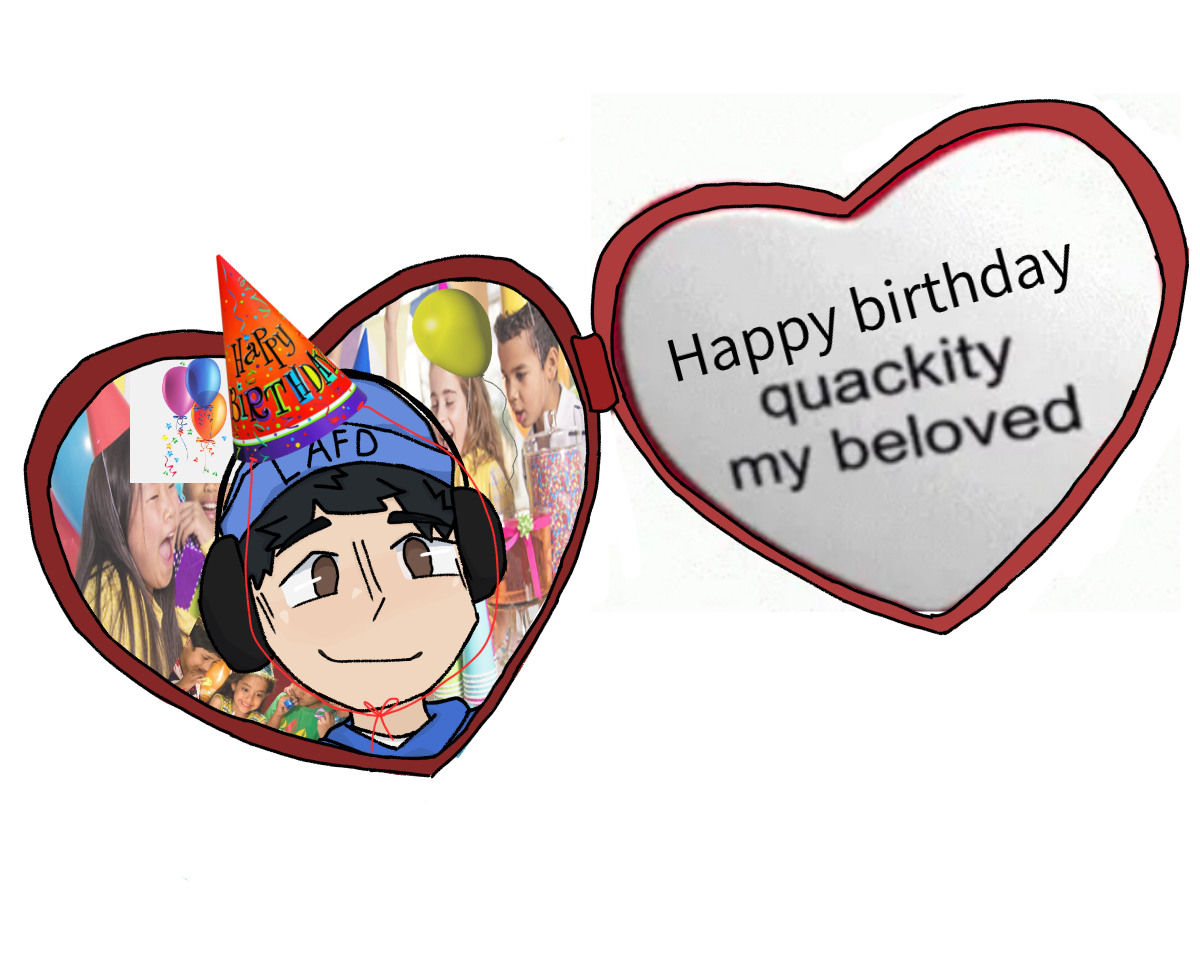 hbd big man quackity~ krys *₊🐾୧ semi ia - Illustrations ART street