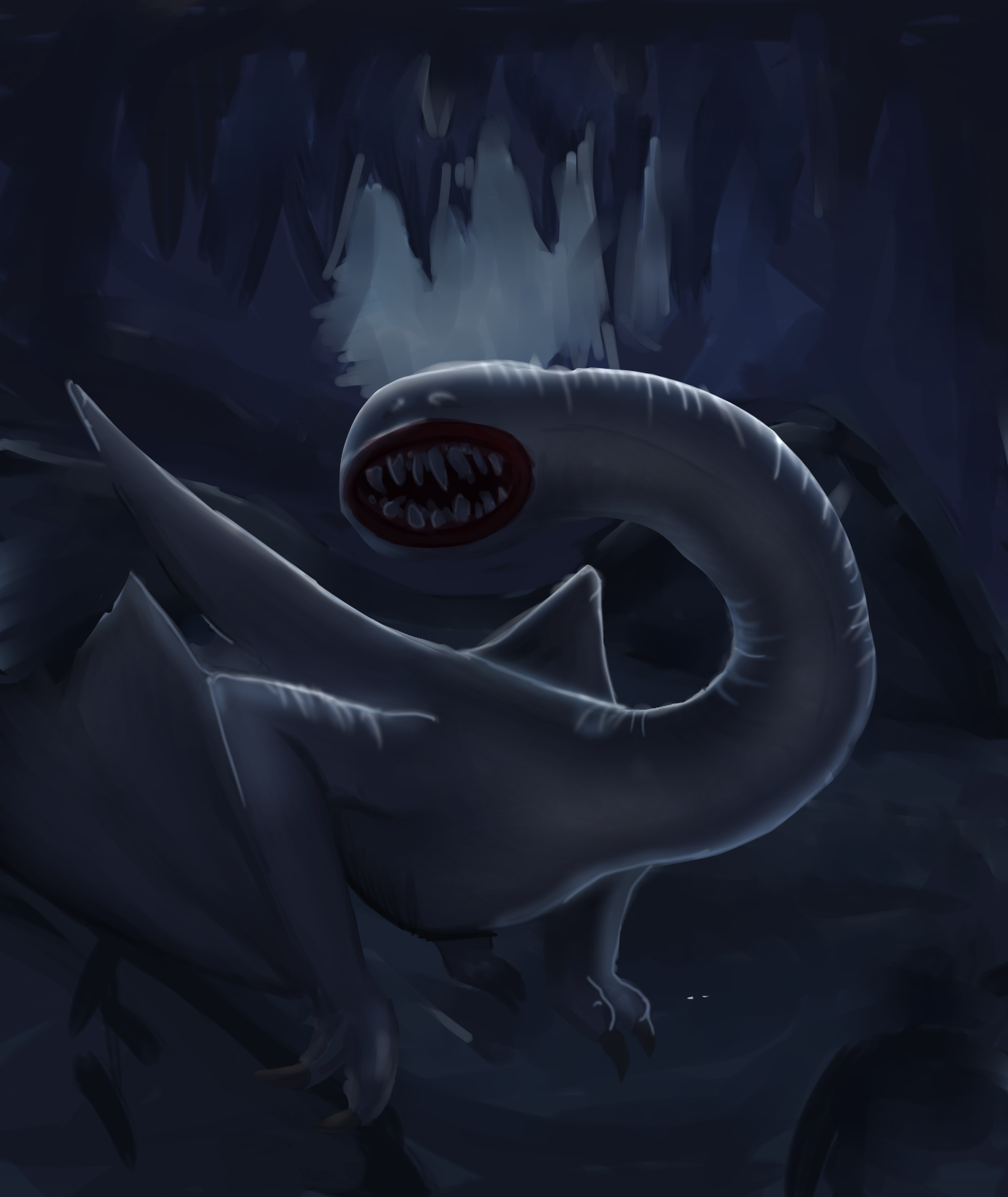 KHEZU-MONSTER HUNTER LizKawaiii - Illustrations ART street