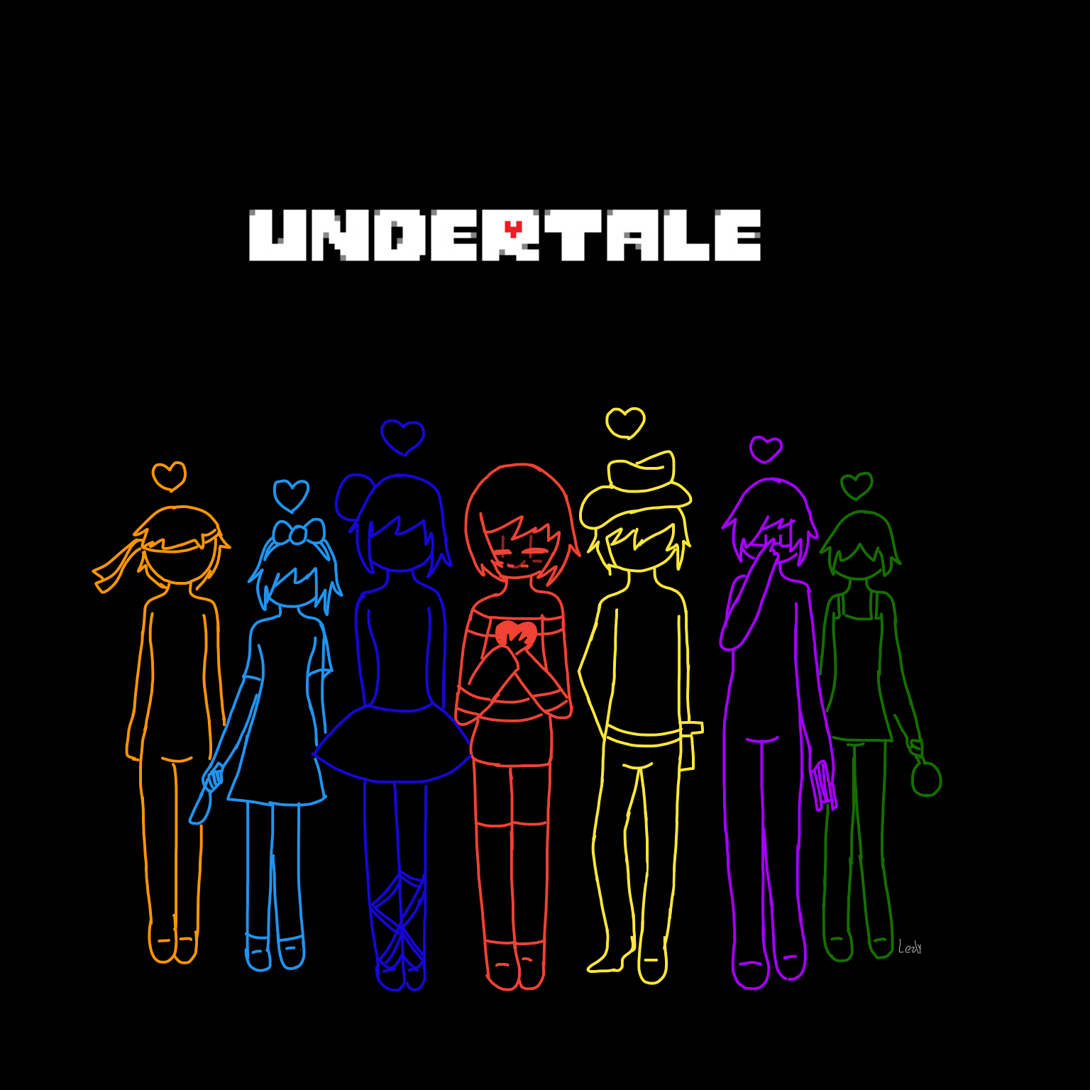 undertale L.C.G.A - Illustrations ART street