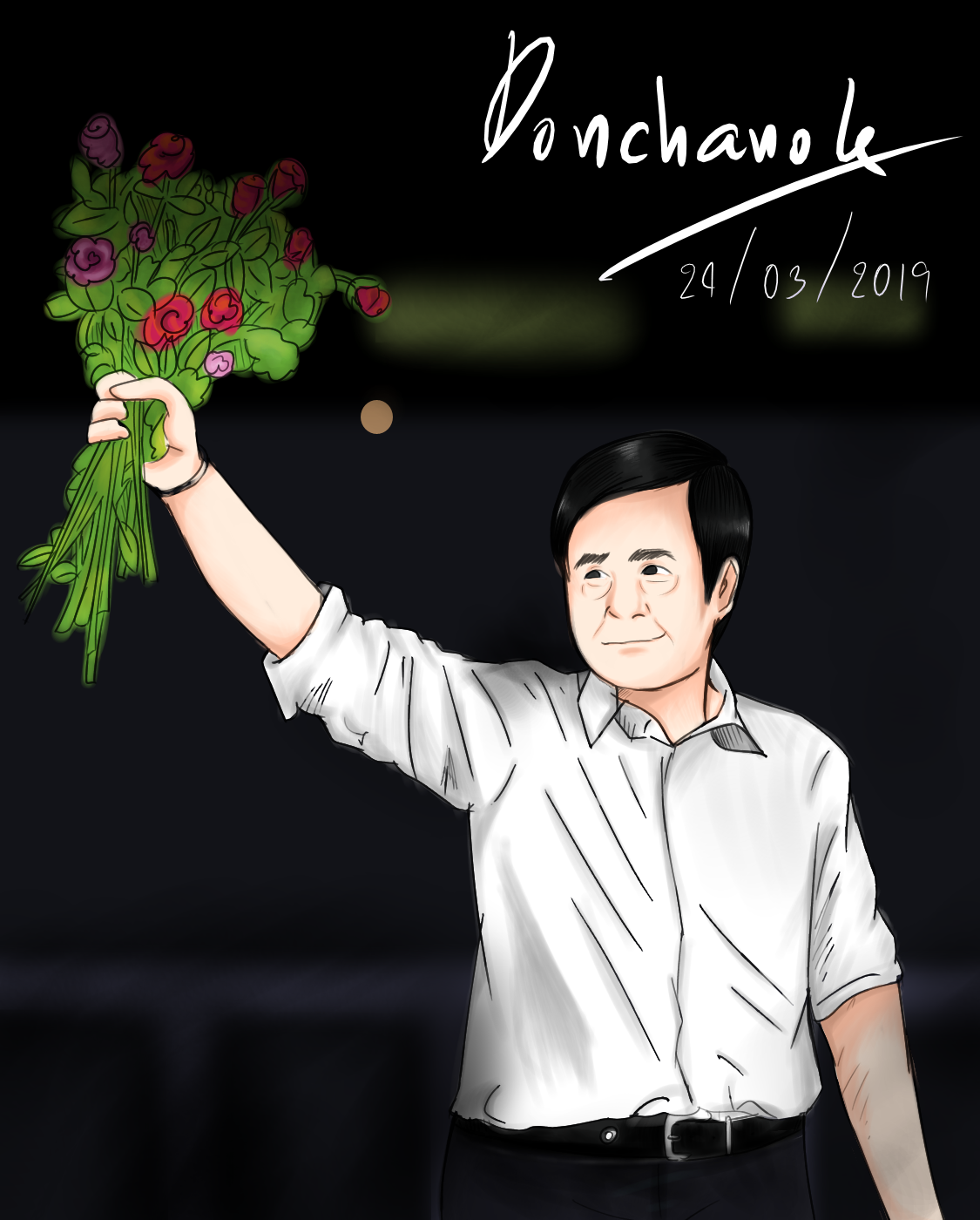 Prayut jan O-cha donchanok14112005 - Illustrations ART street