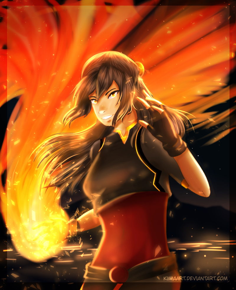 oc kiara firebender Kimia-art - Illustrations ART street