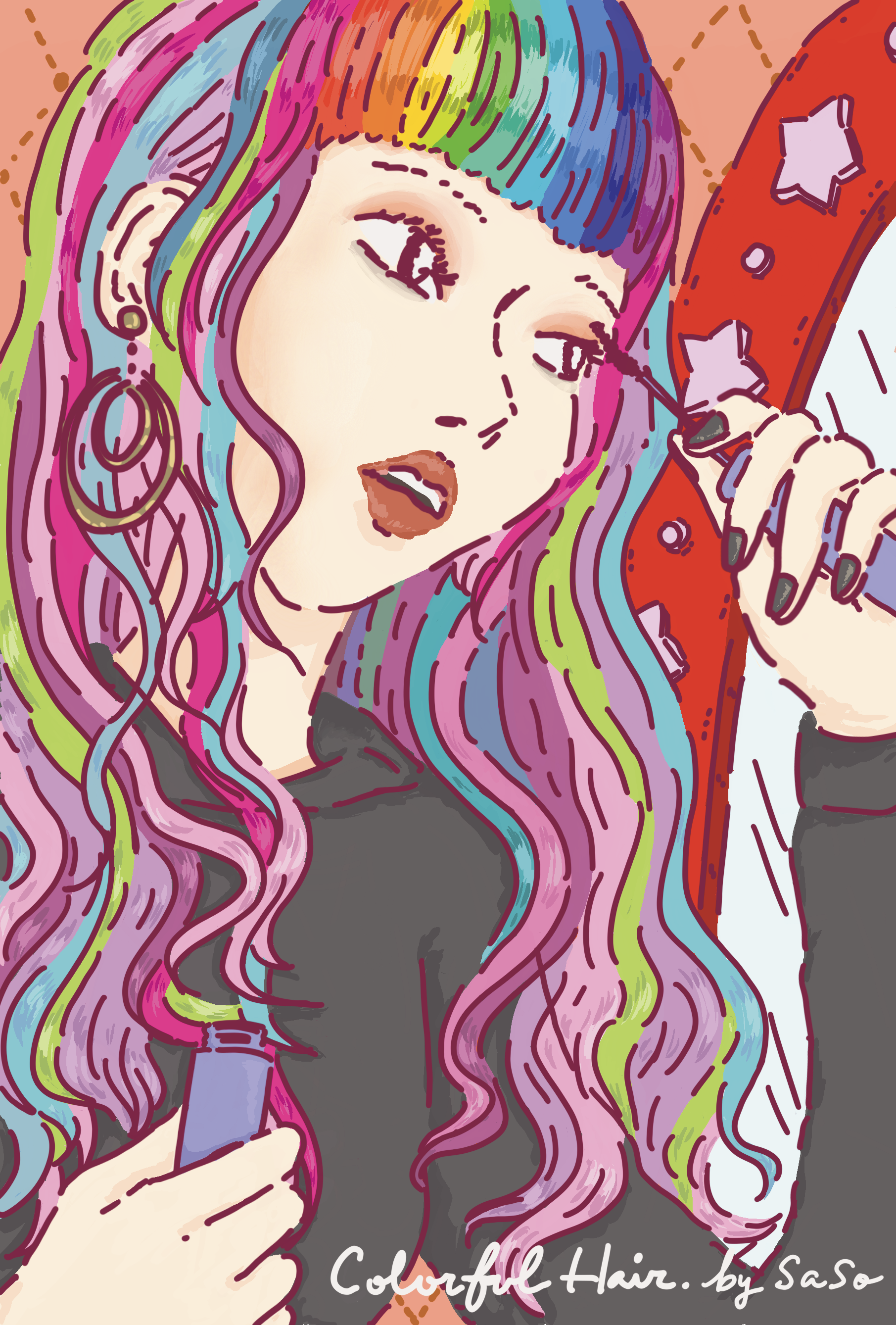 髪色 -Colors- さそ / SaSo - Illustrations ART street