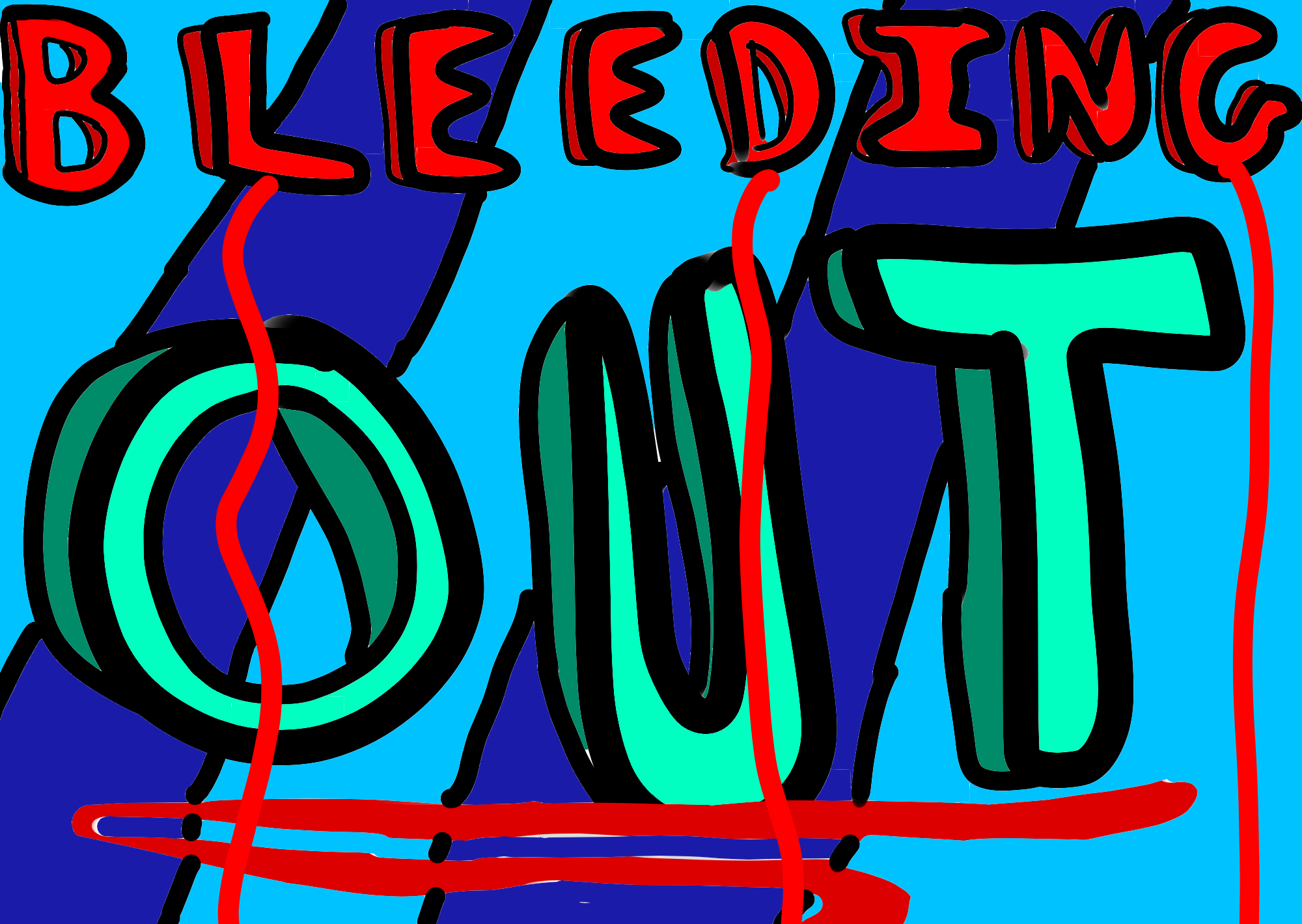 Bleeding Out Artistic_Baboon_101 - Illustrations ART street