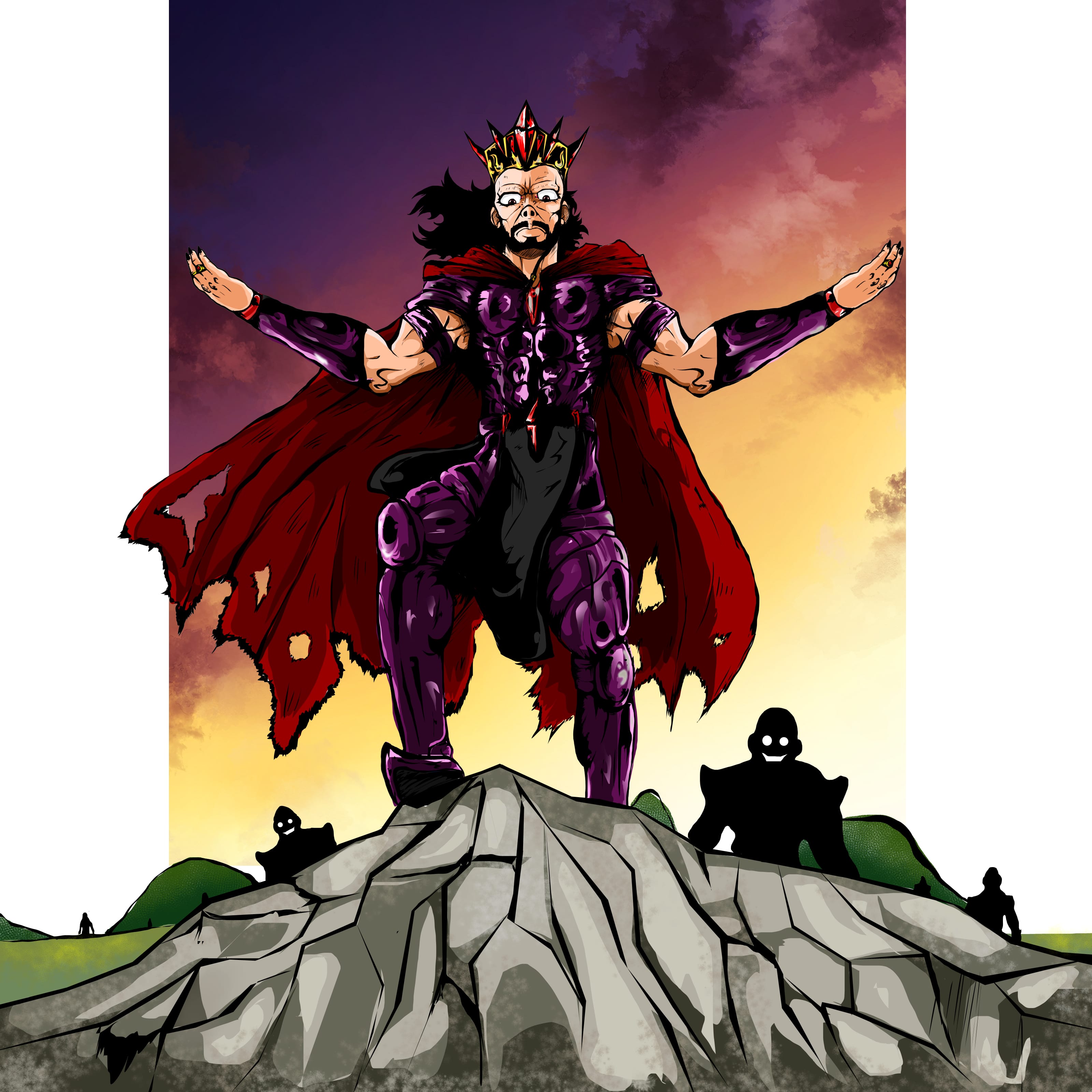 Darius KING Cristal past of future Fei Lee Luong - Illustrations ART street