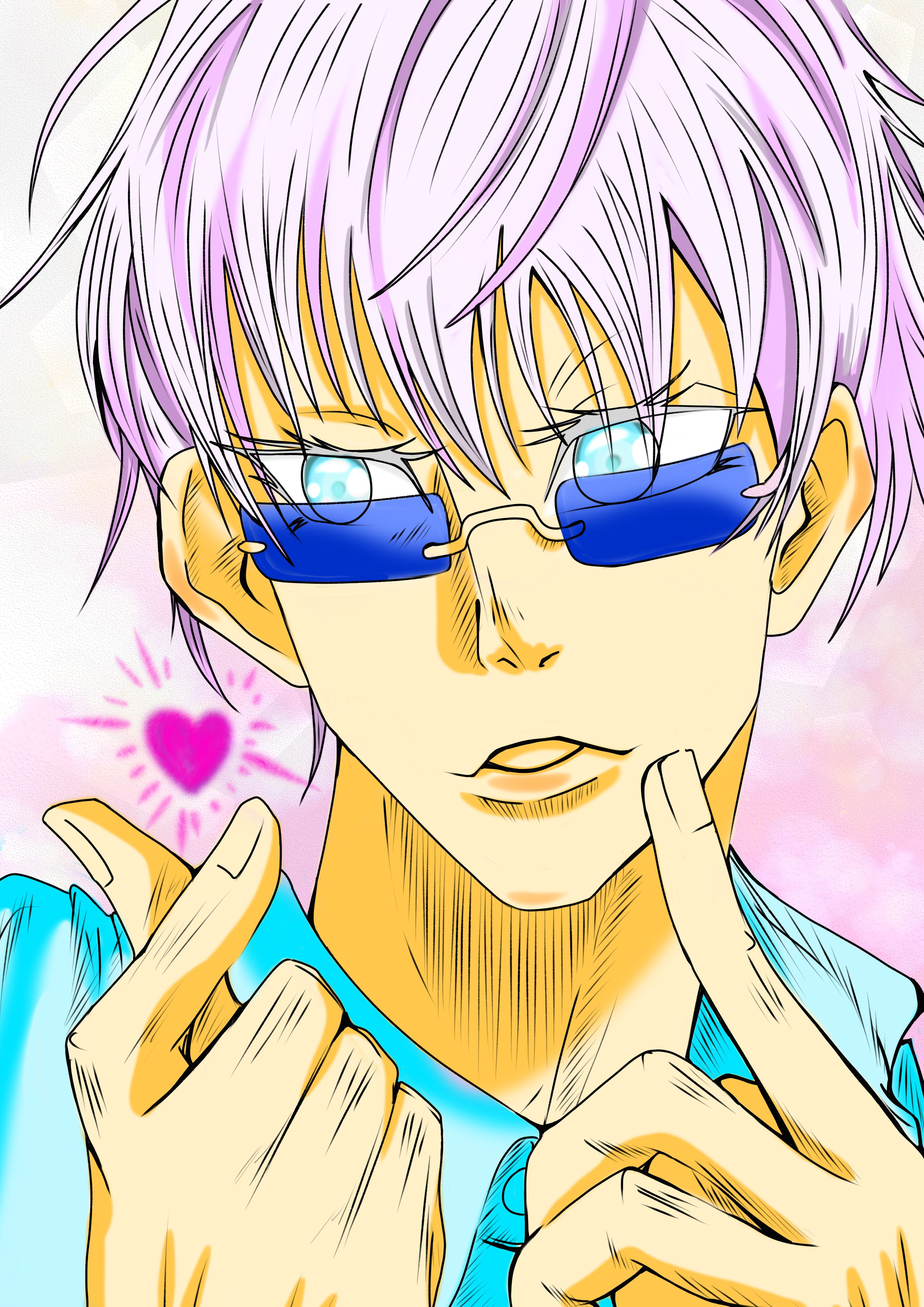 Gojo being Gojo Mbm85 - 插畫 ART street