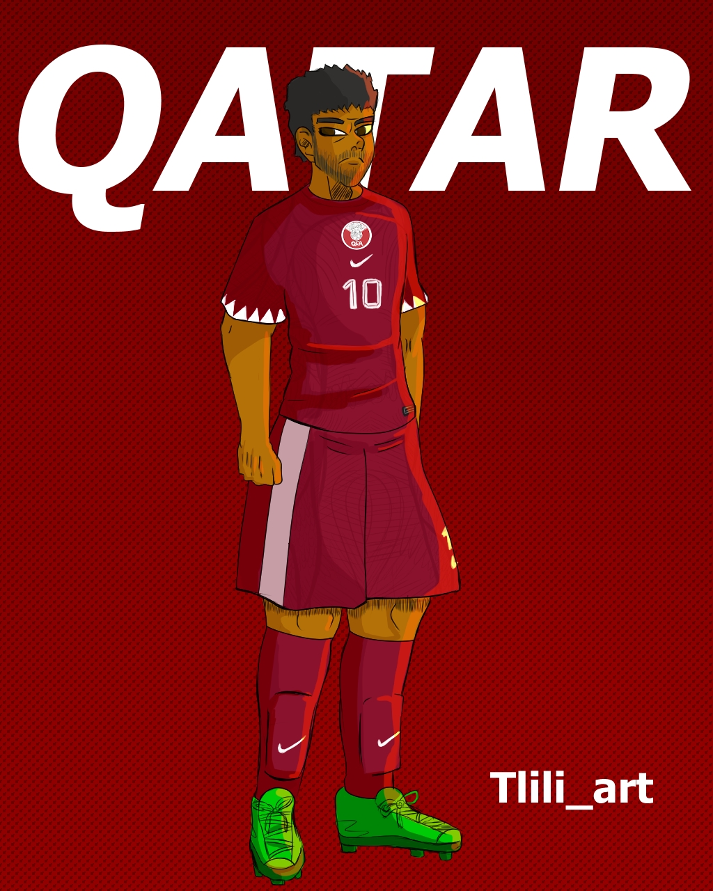 qatar concept Tlili - Illustrations ART street