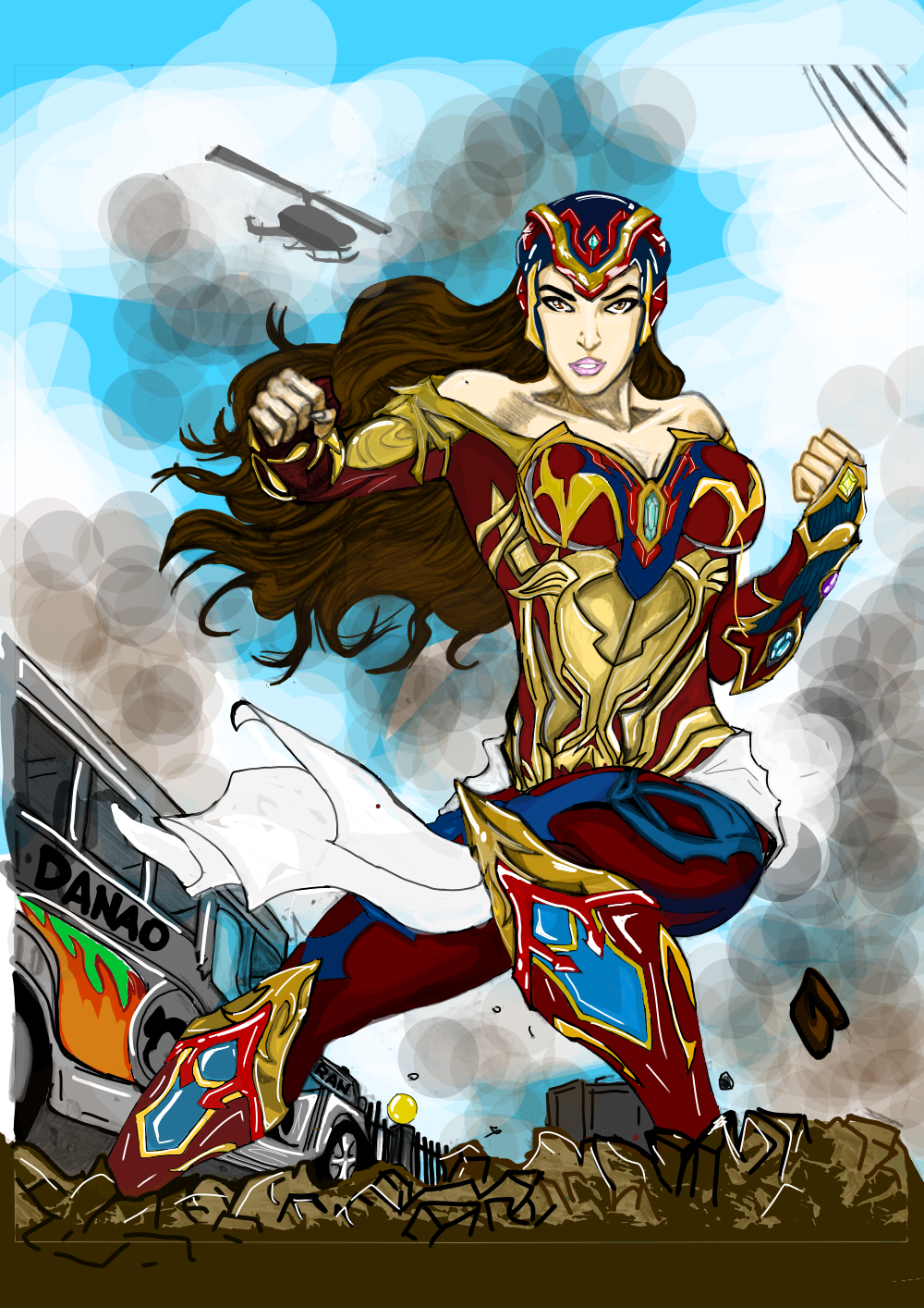 Armored Darna RanRan08 - 插图 ART street