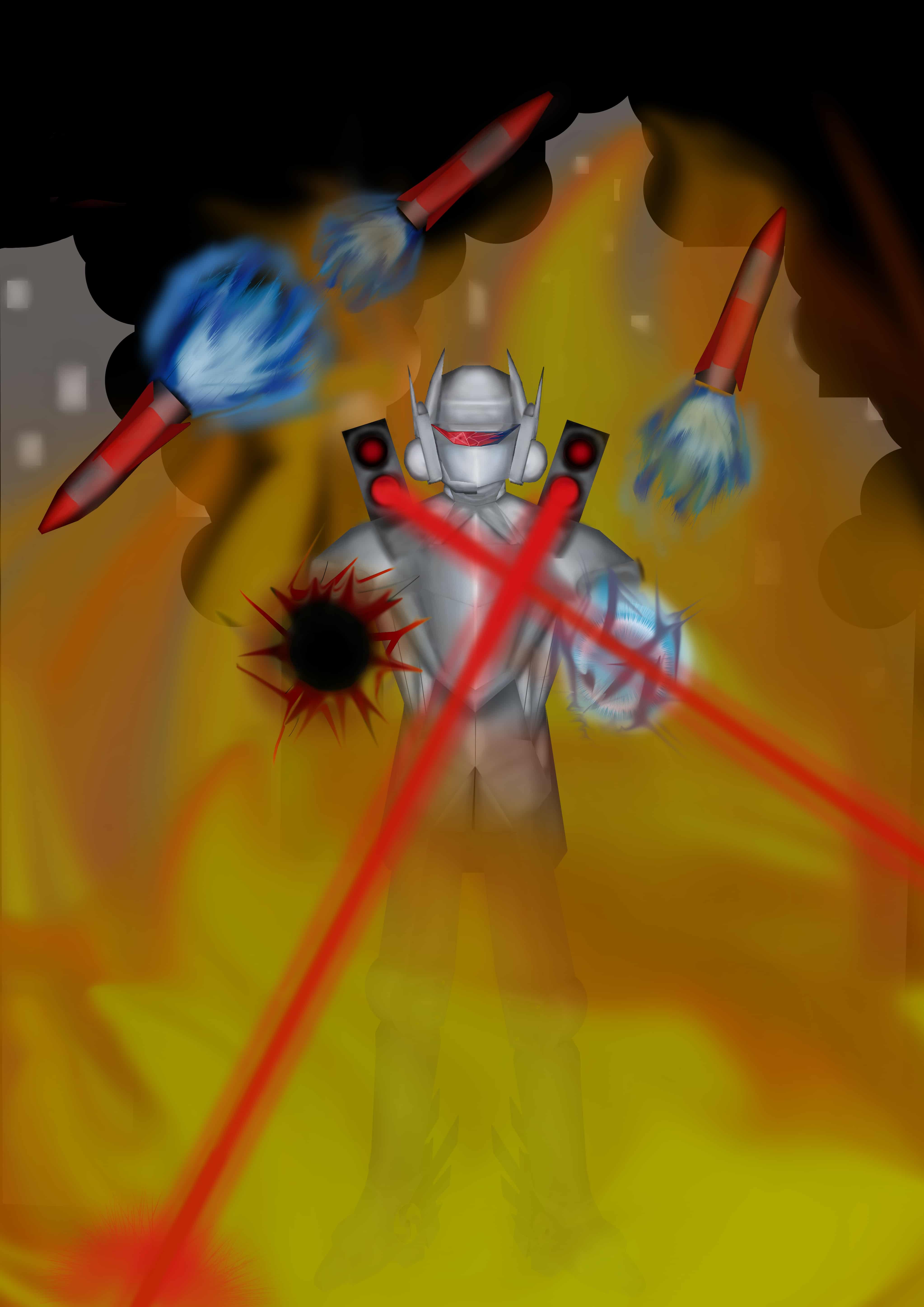 dark cyber ai AKITO - 插图 ART street