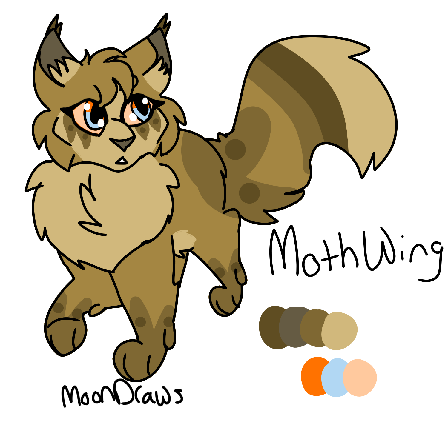 Mothwing Design (#11) Moon Draws - Illustrations ART street