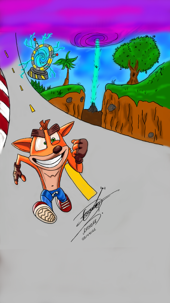 Crash RUN NAIB 2021 el amigo buena onda - Illustrations ART street