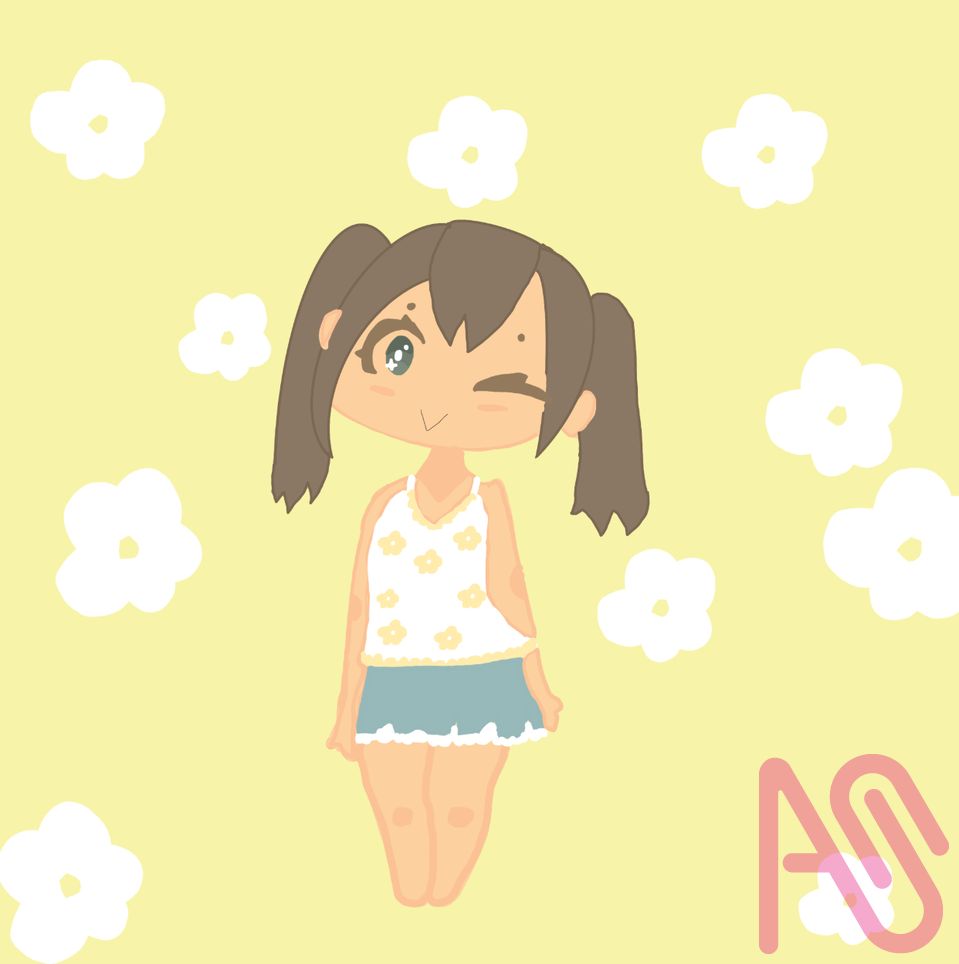 Summer themed chibi girl :3 anothercatwithatophat - Illustrations ART ...