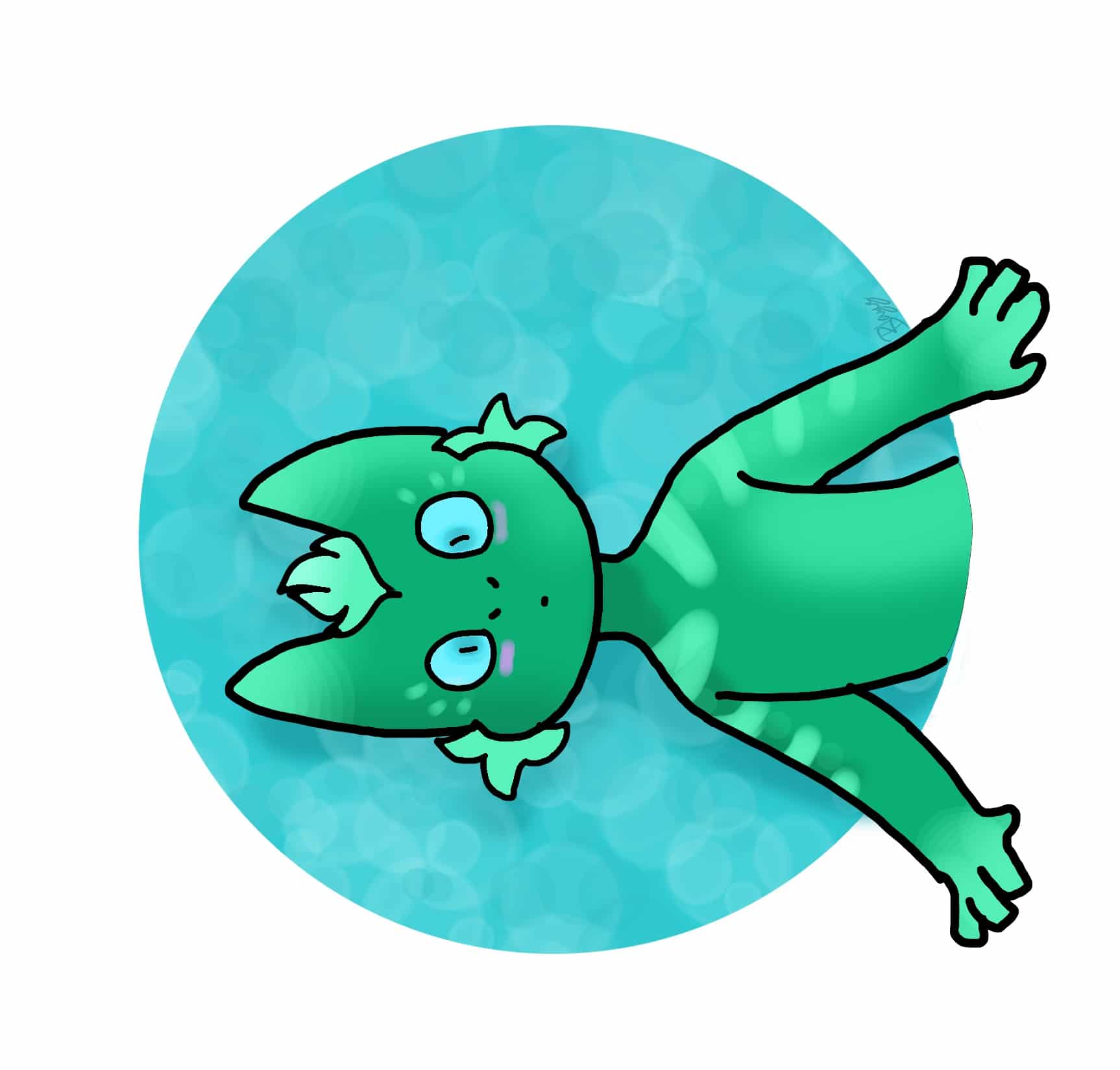 Bubbles Blazey - 插图 ART street