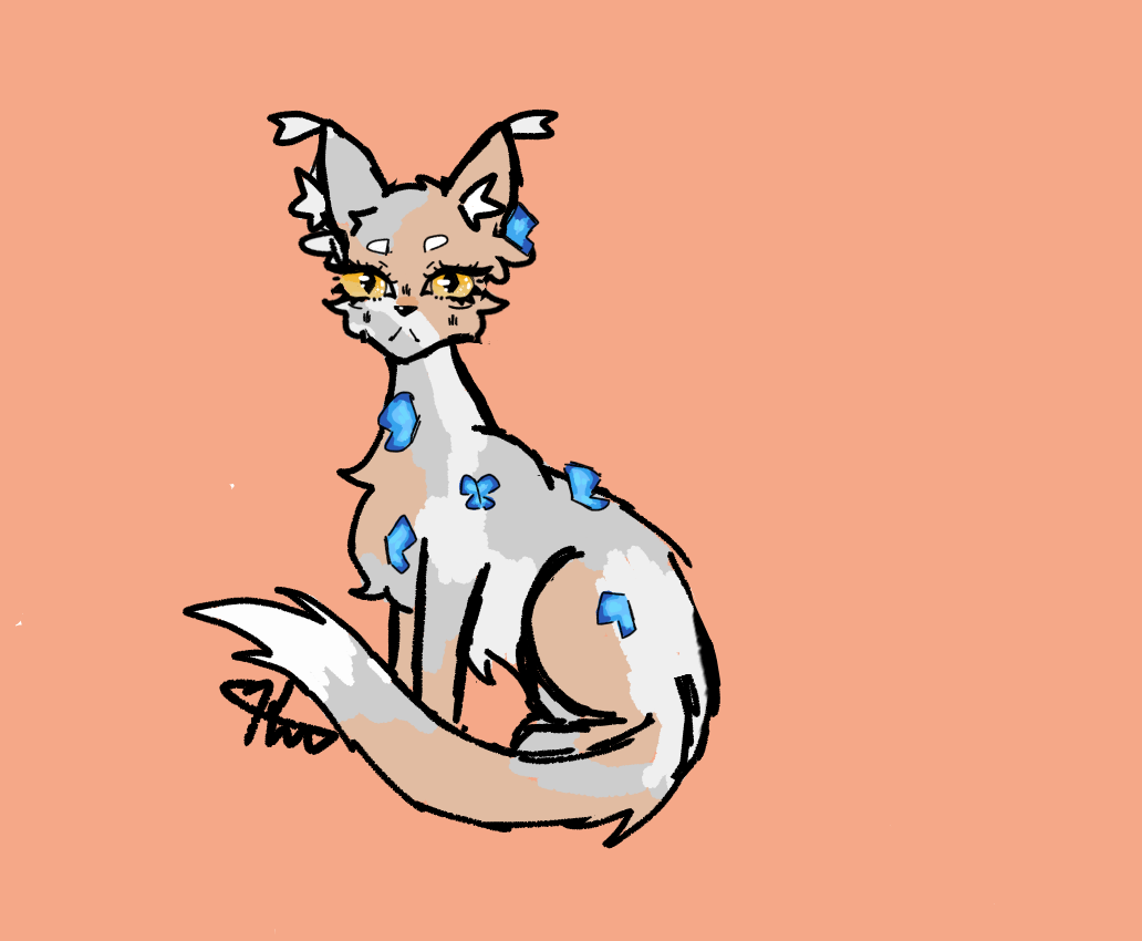Another Oc Butterflypaw :))) Lemon_soda - Illustrations ART street