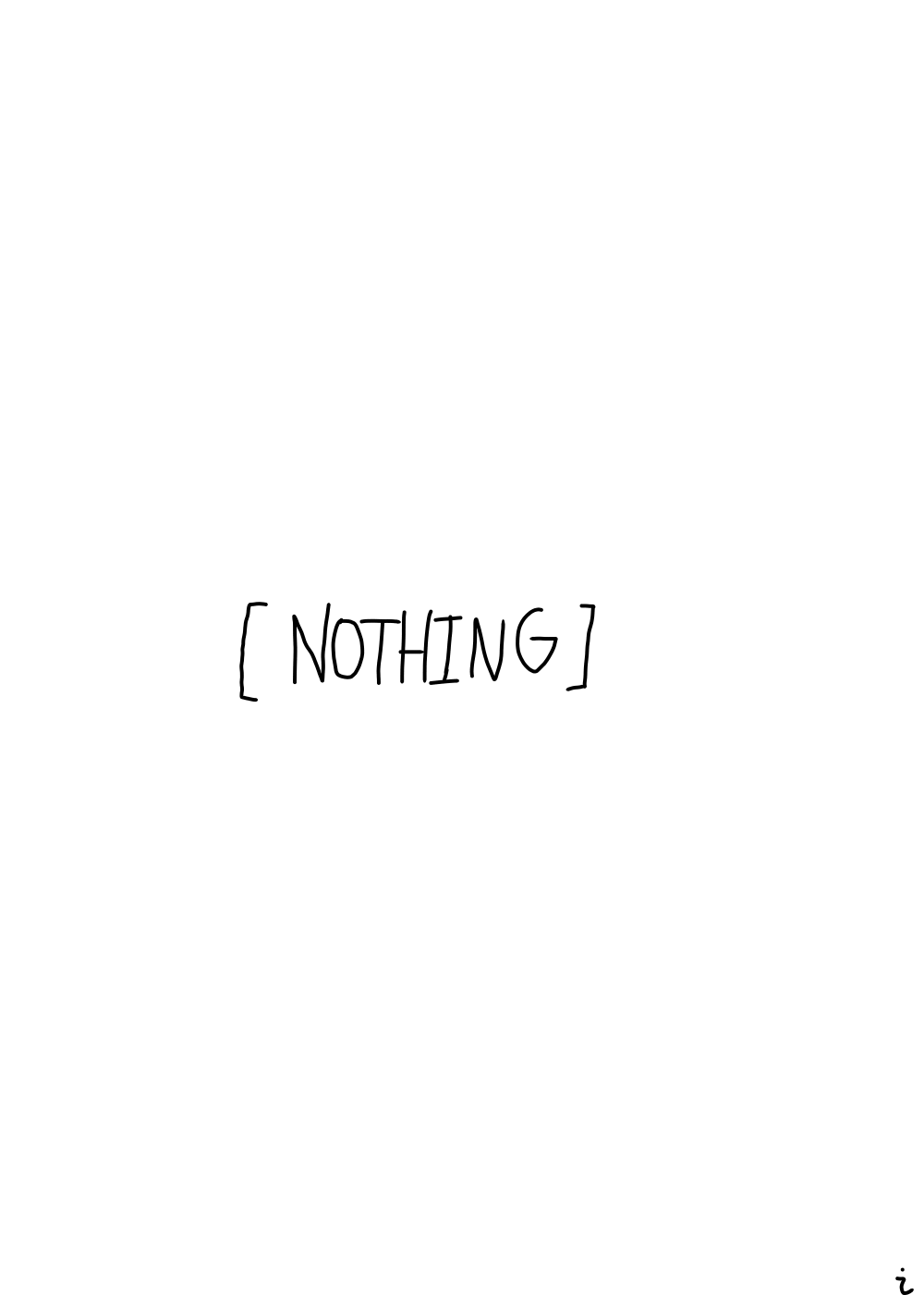 nothing i - Illustrations ART street