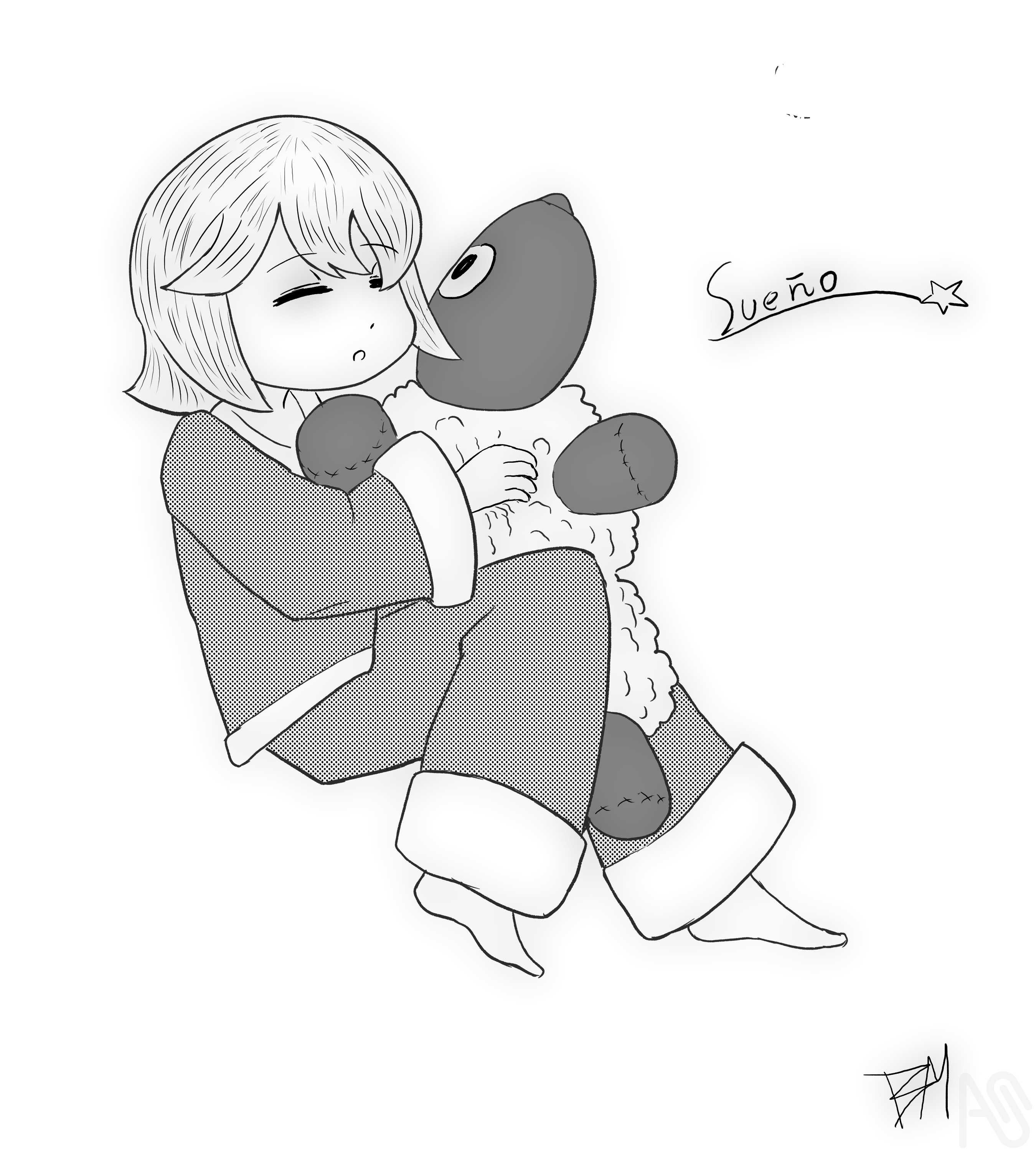 Inktober 2023 dia 1 sueño Kaimanz - Illustrations ART street